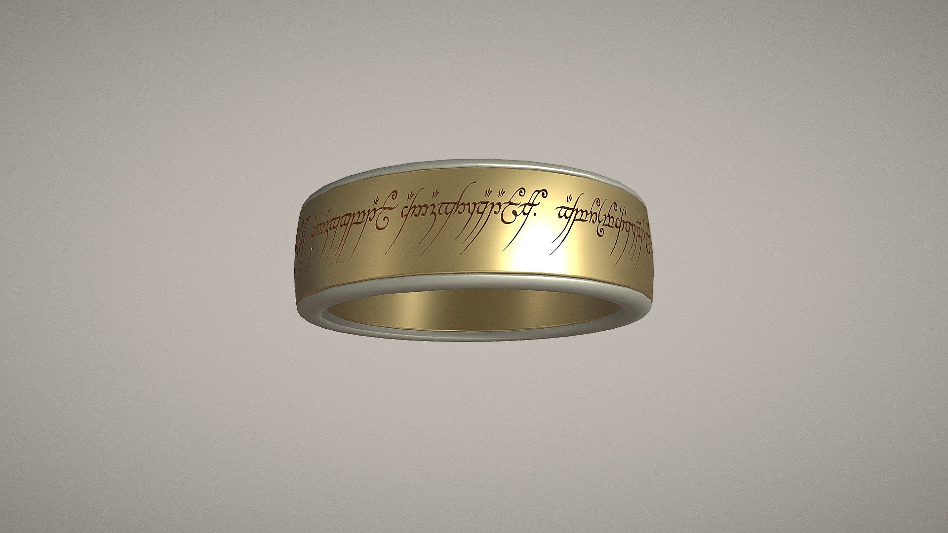One Ring - Download Free 3D model by Andrea Cimarelli (@andrea ...