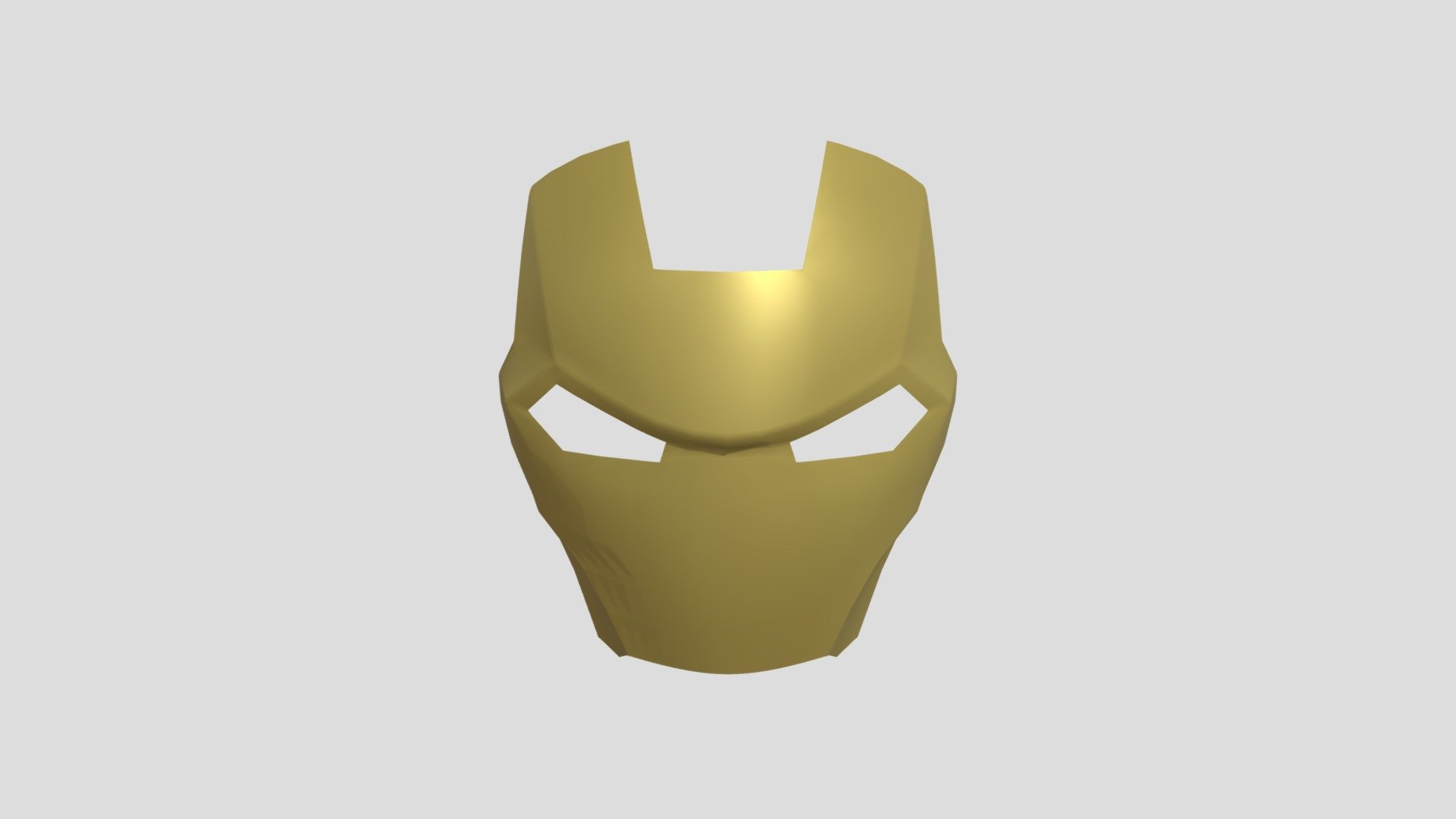 Iron Man Face - 3D model by John Henry (@jhcruz35) [12d246d] - Sketchfab