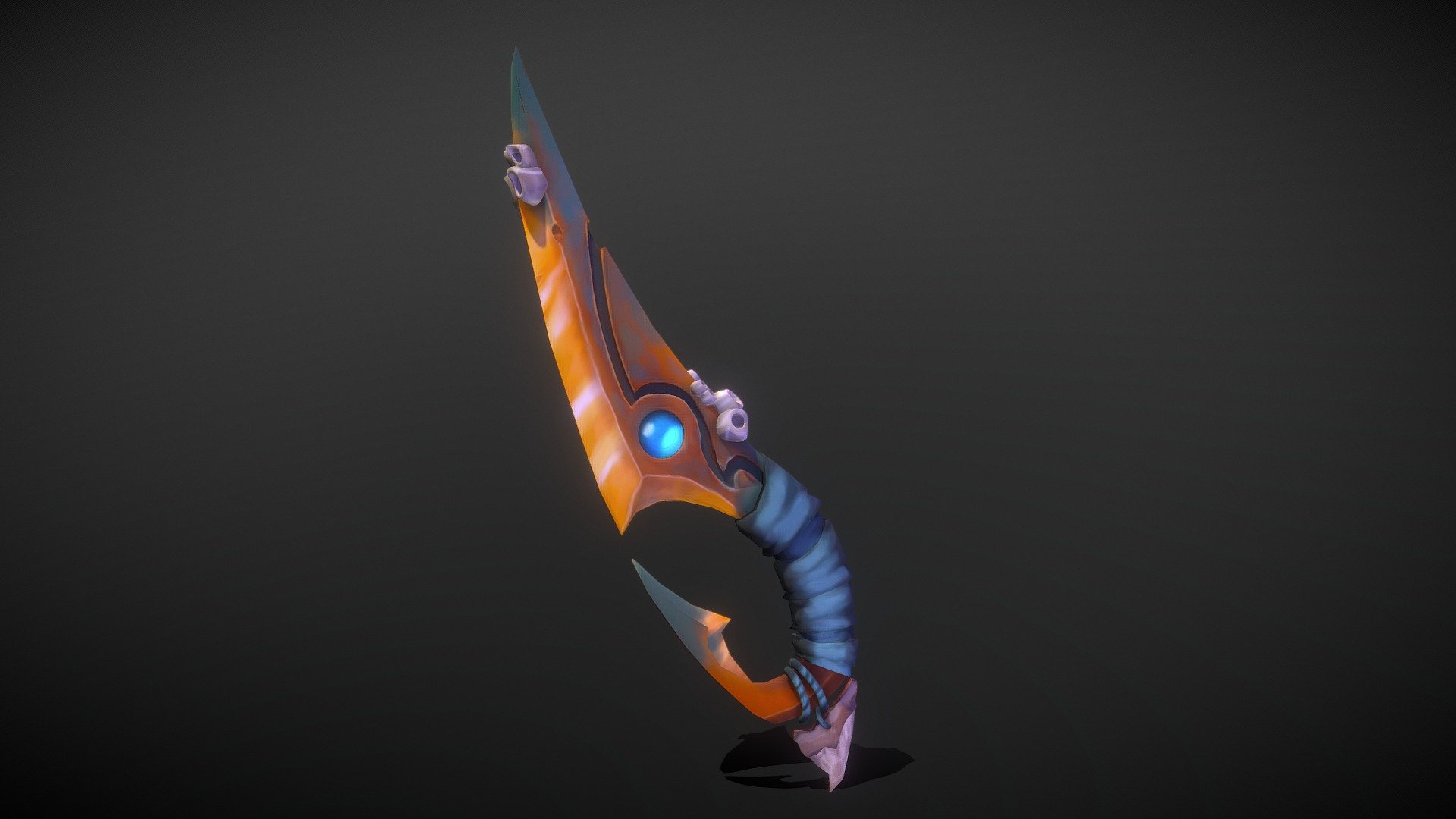 Sea dagger HandPainted - 3D model by MagicHorizon (@CalangoTech ...