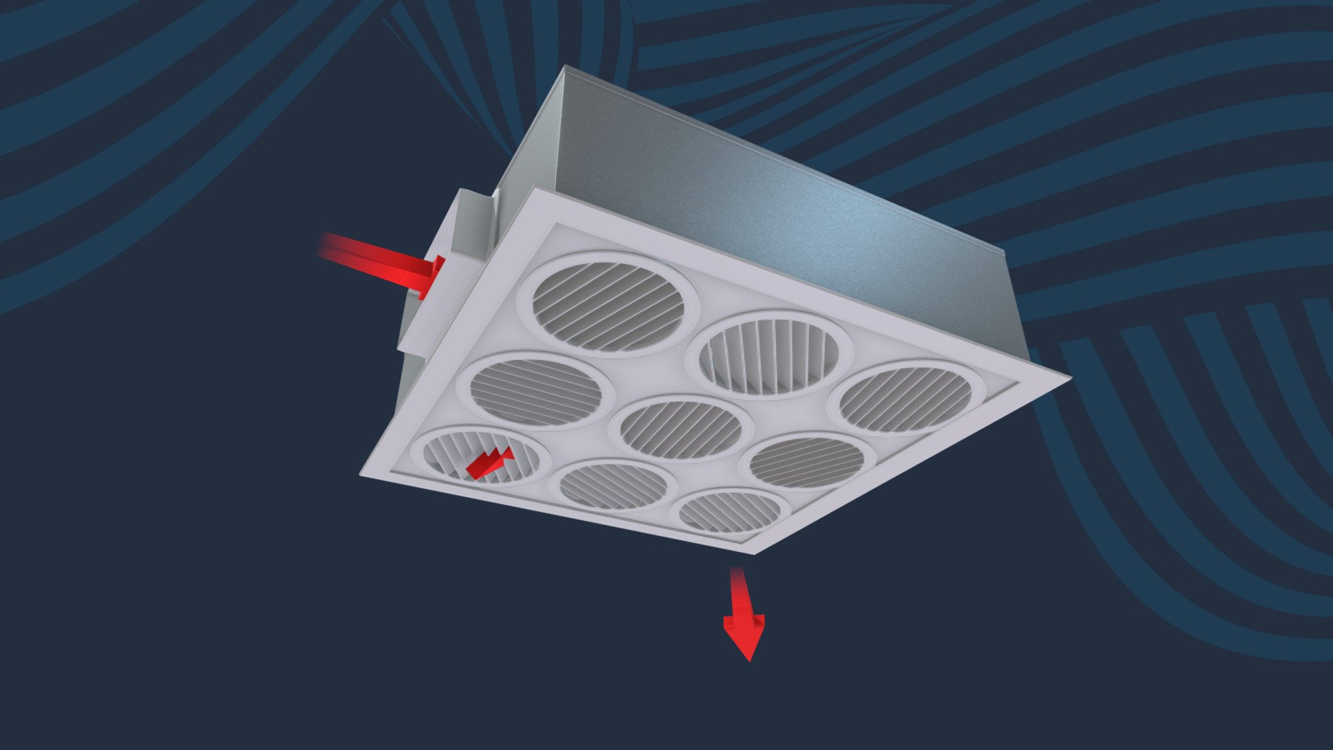 Haven - Multi-port Supply Vent Concept - 3D model by Nuaire [12d2cfb ...