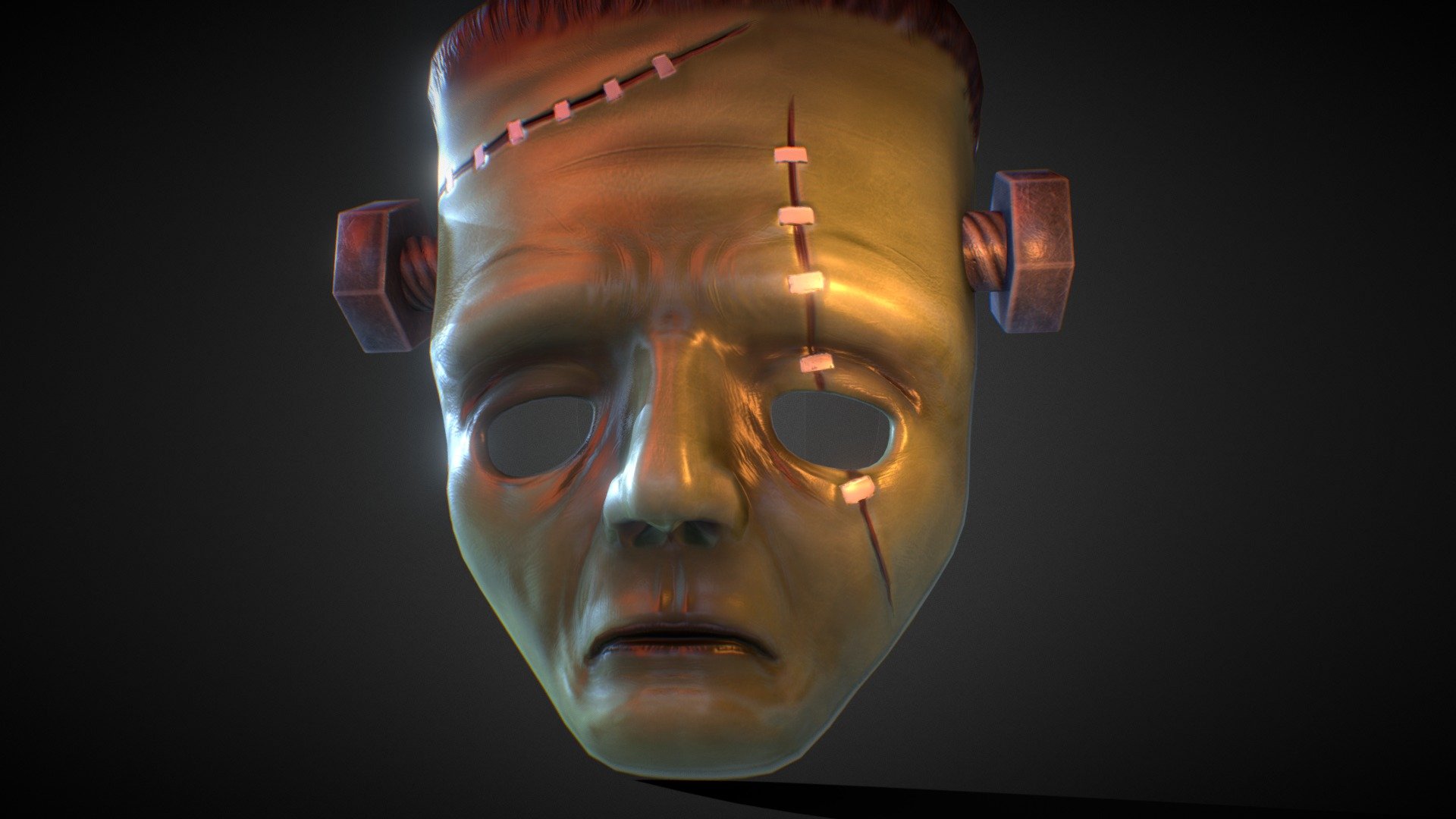 Frankenstein Mask - Buy Royalty Free 3D model by animod [12d3134 ...