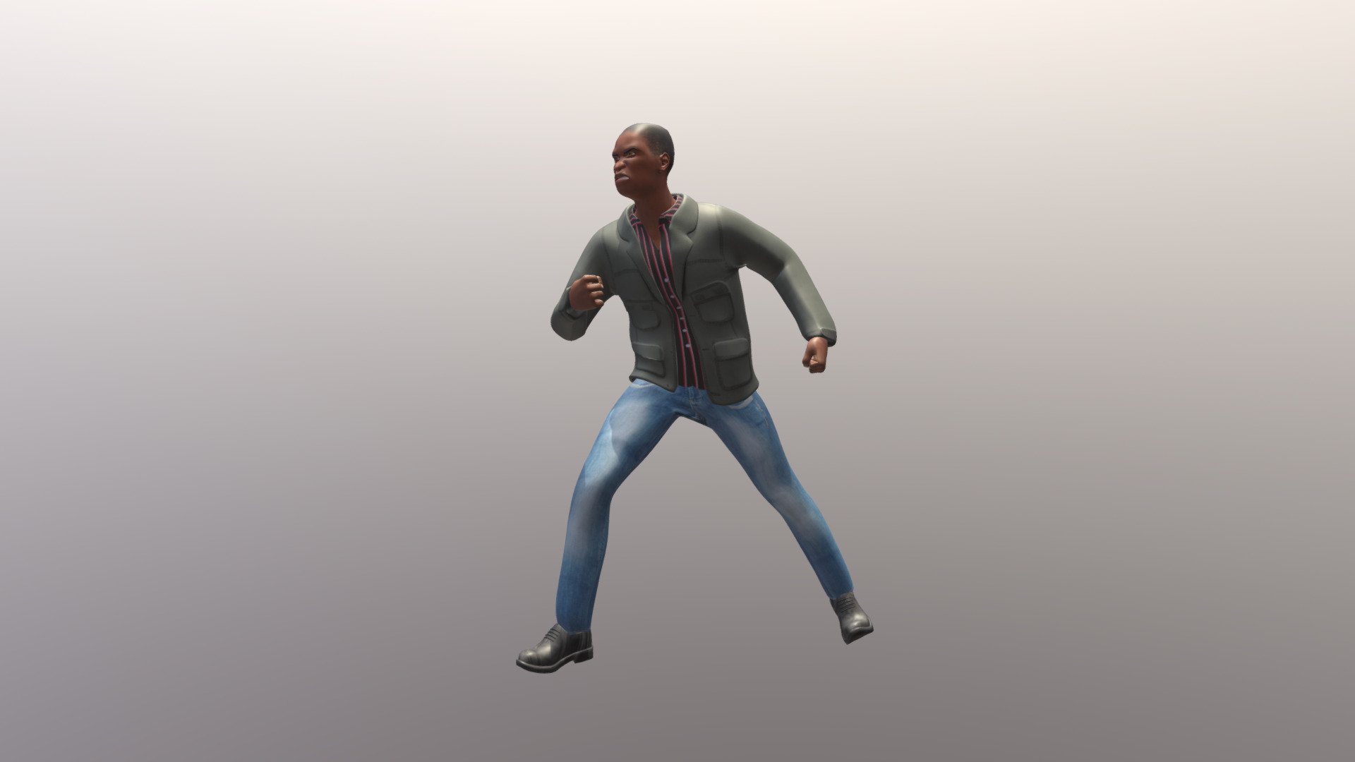 Alex (free rigged 3d model for blender) - Download Free 3D model by ...