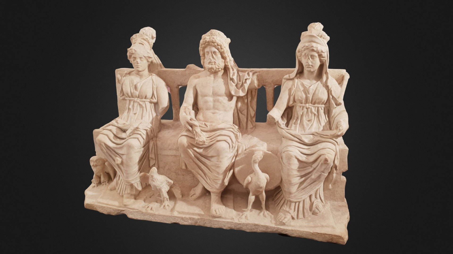 Triade Capitolina dell'Inviolata - 3D model by Oltre Il Ponte (@oip ...