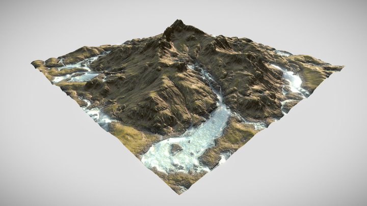 Waterfall 3D models - Sketchfab
