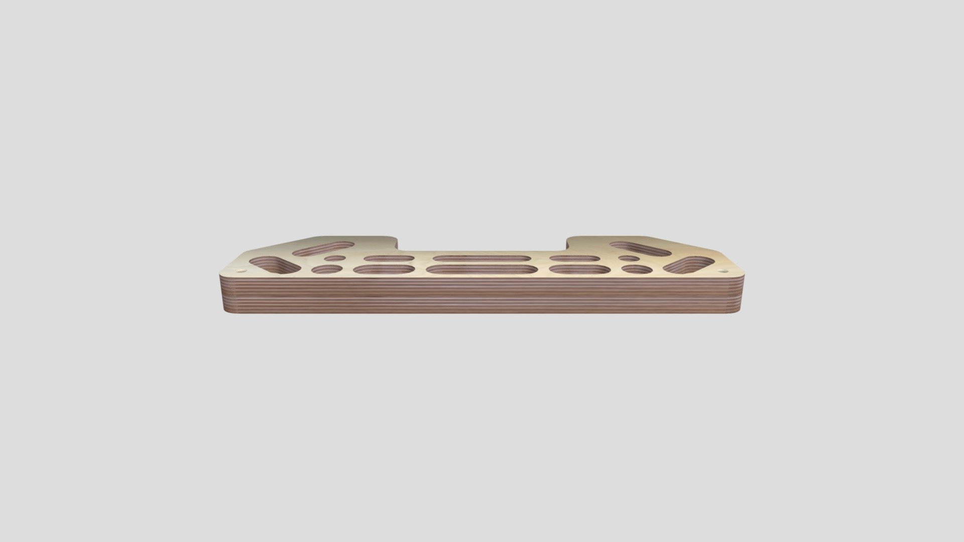 hangboard - 3D model by BenBurr [12d749a] - Sketchfab