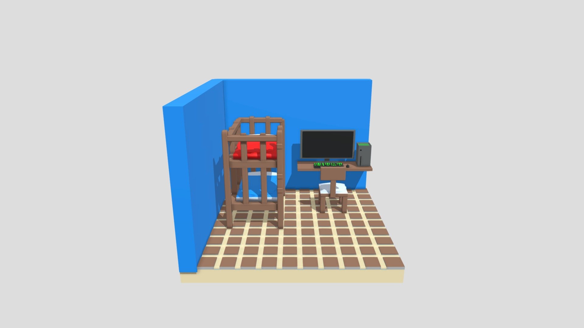 Room - Download Free 3D model by Rodolfo.Lima (@Rodolfo.Rodrigues ...