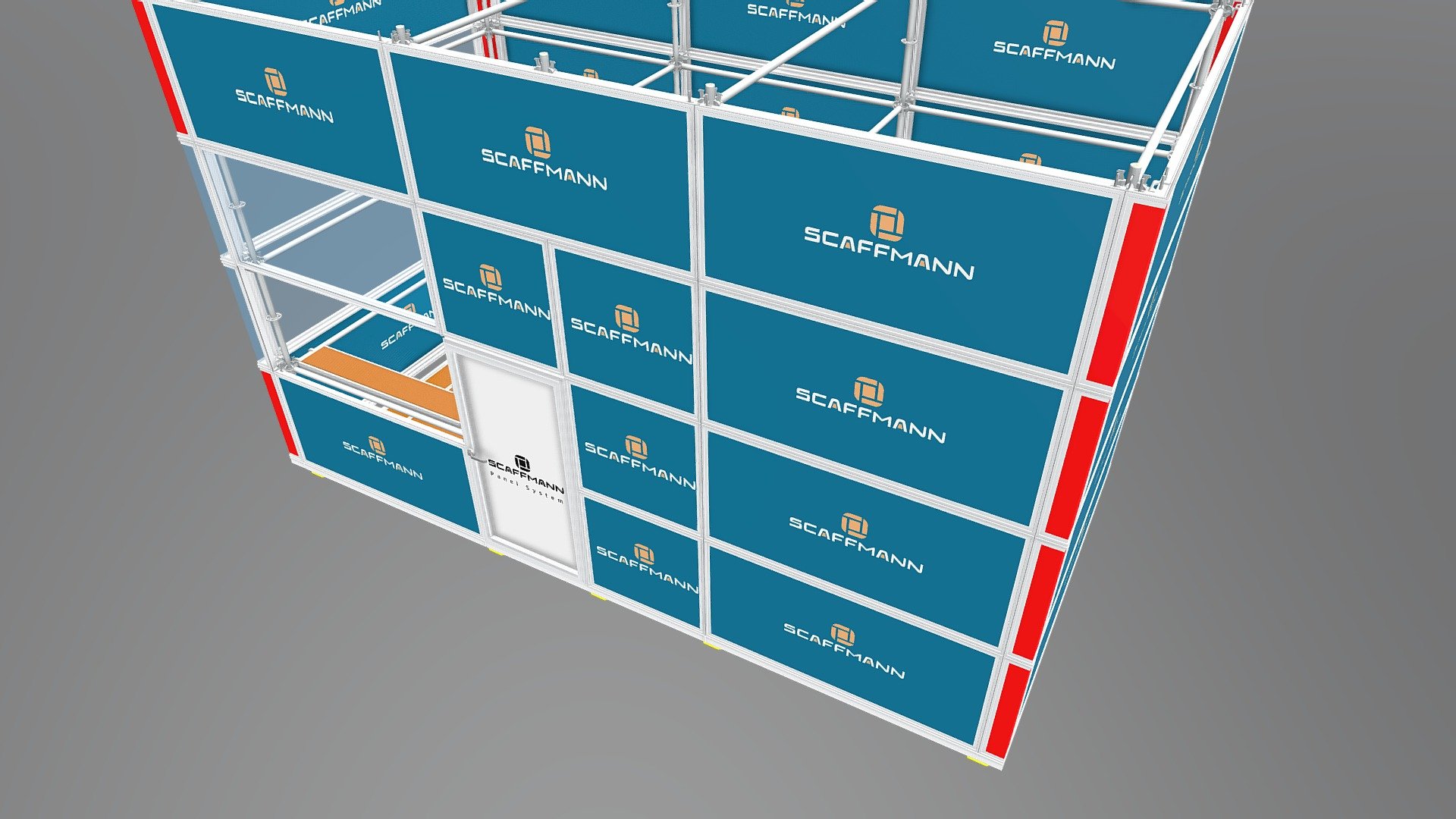 S.P.S. - Scaff Panel System - 3D model by scaffmann [12d9fac] - Sketchfab