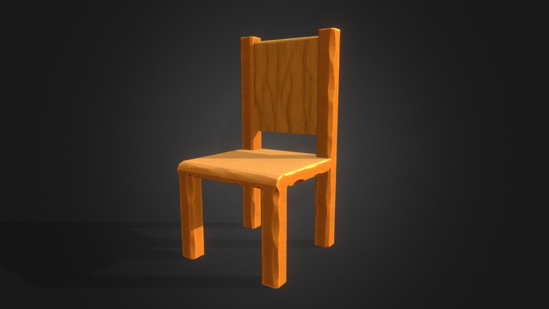 Stylized Chair | Made with Blender & Substance - 3D model by celtrius ...