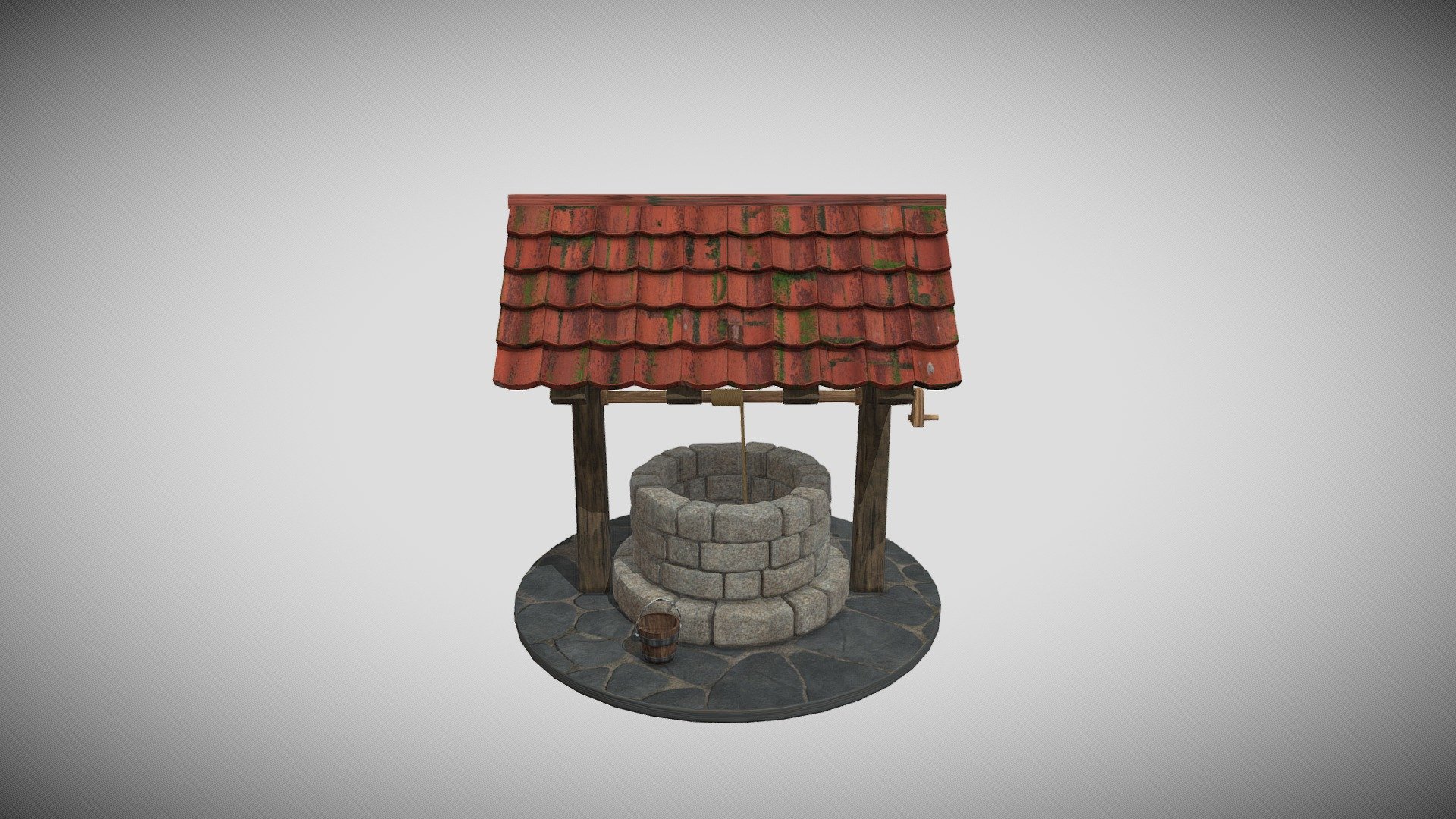 Medieval Water Well - Download Free 3D model by Jawahar Yokesh ...