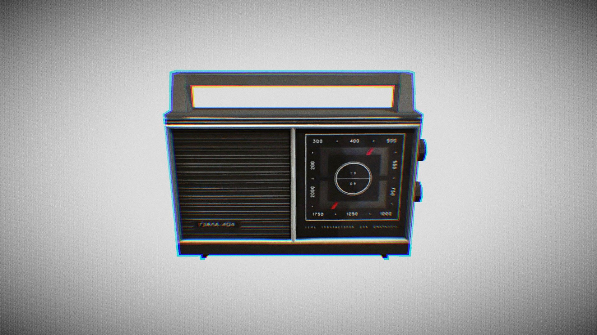 USSR Old Radio - 3D model by Reoller001 [12dc259] - Sketchfab