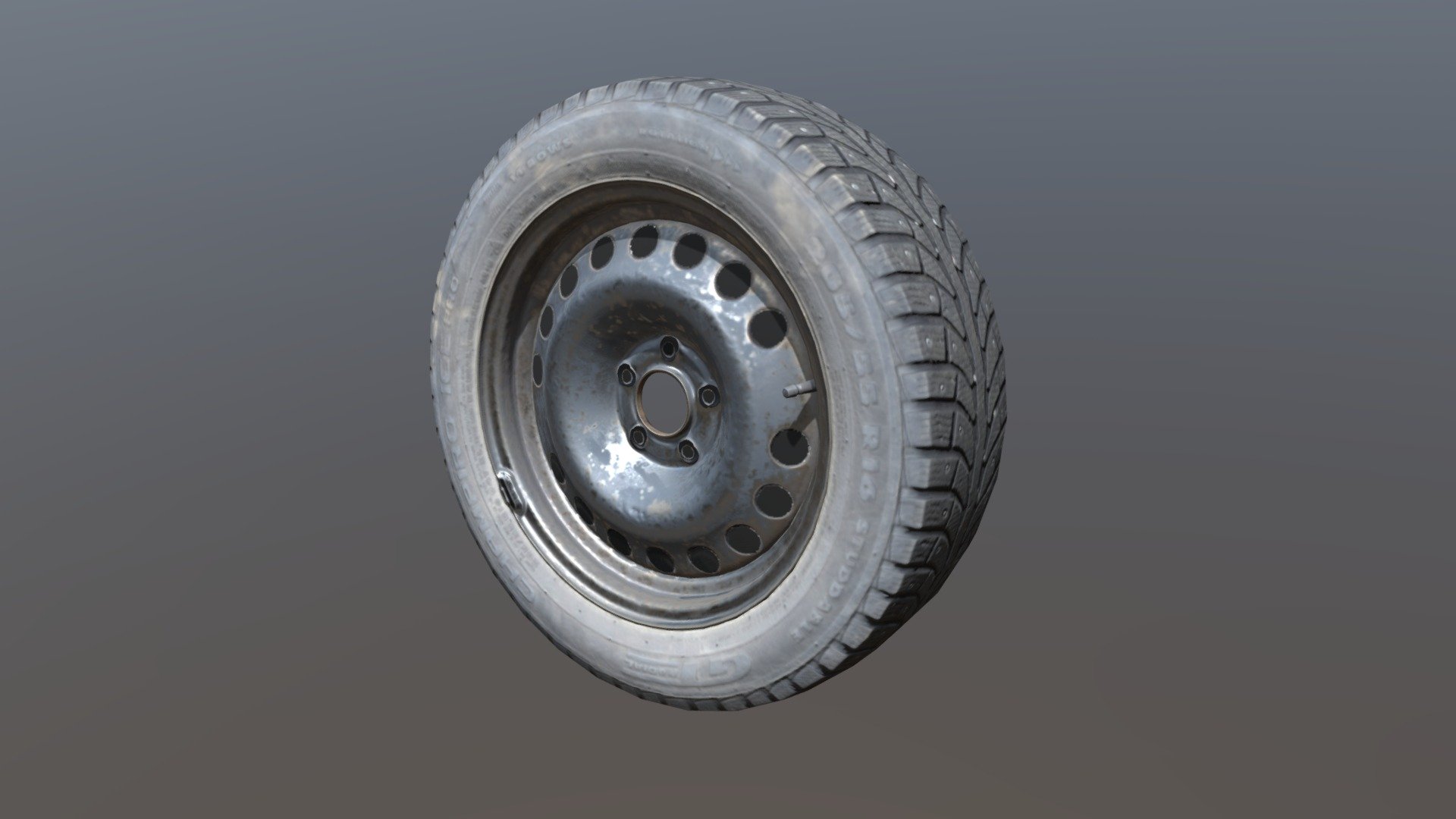 Wheel Low Poly Game Ready - Buy Royalty Free 3D model by Aakash ...