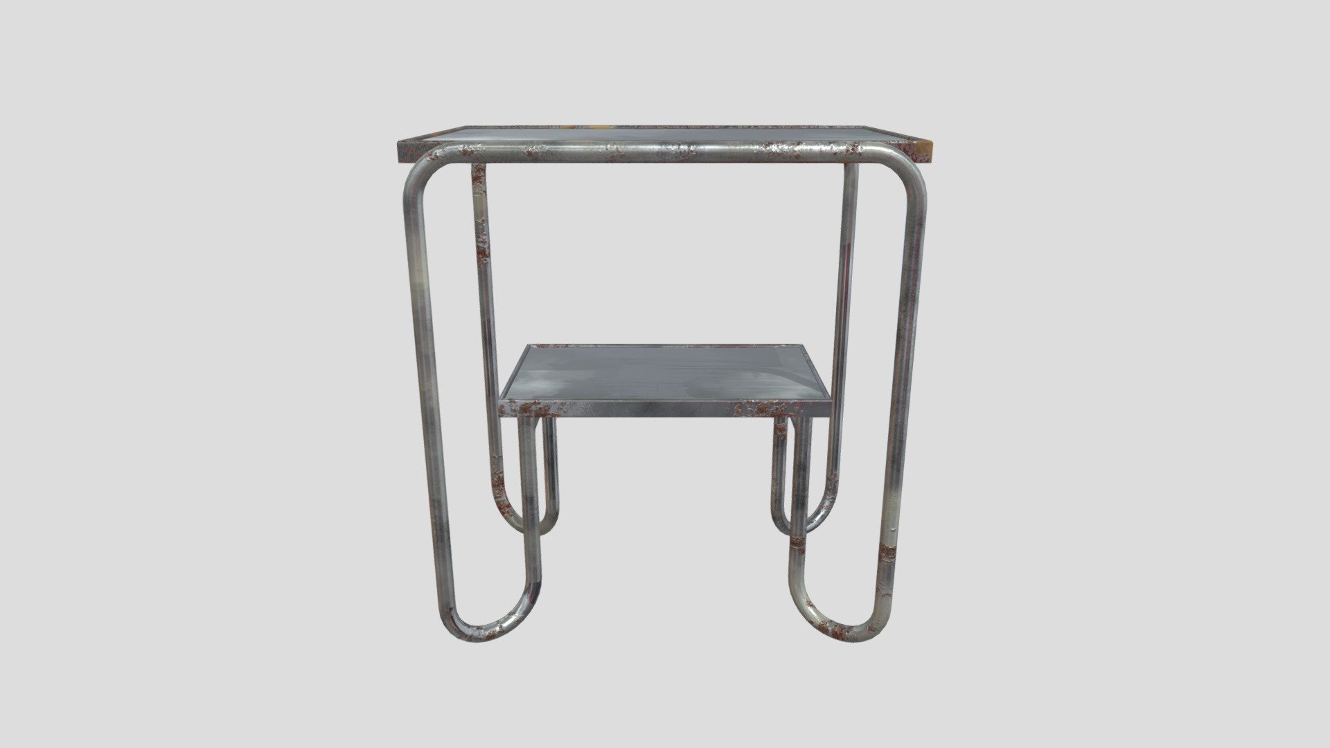 Tubular iron coffee table - Download Free 3D model by ltwid (@ltwid3D ...
