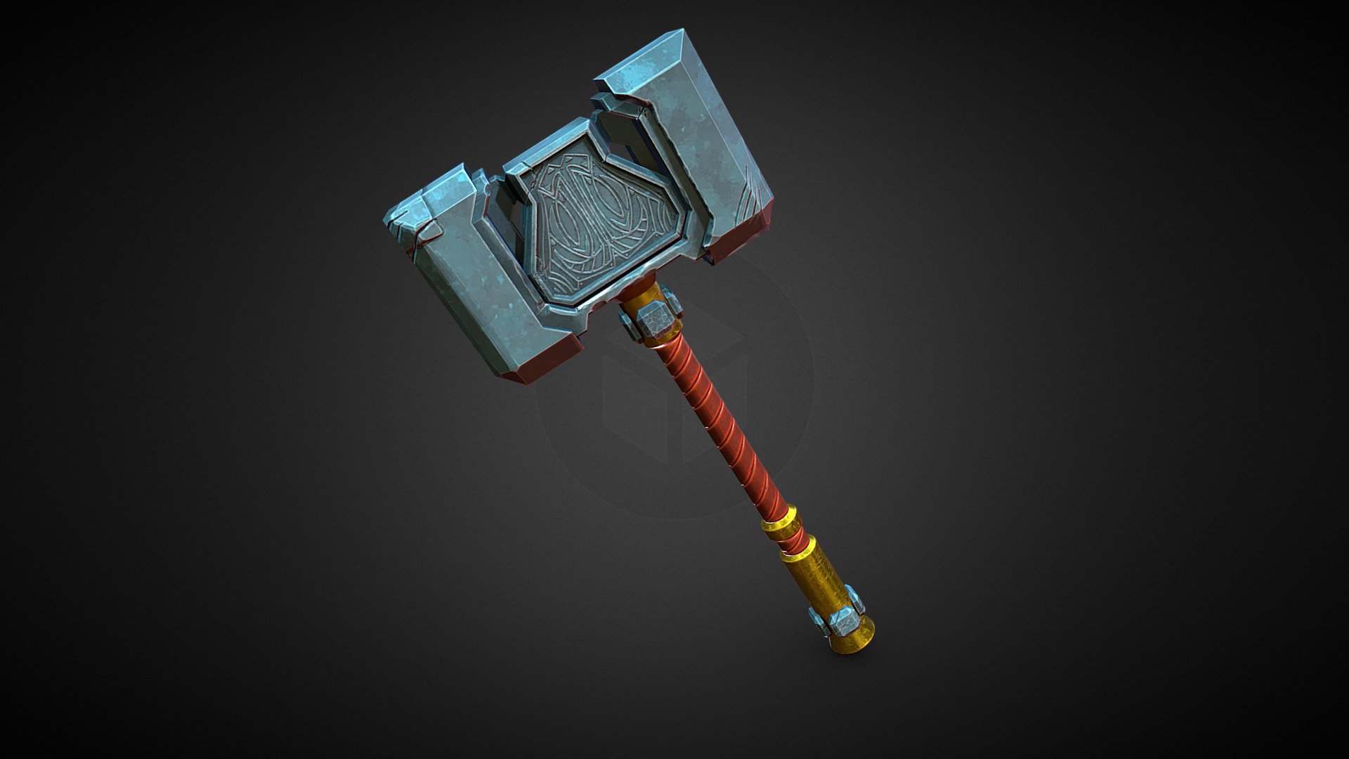 19. Stylized Hammer - 3D model by Viteri (@slopezviteri) [12e09cd ...