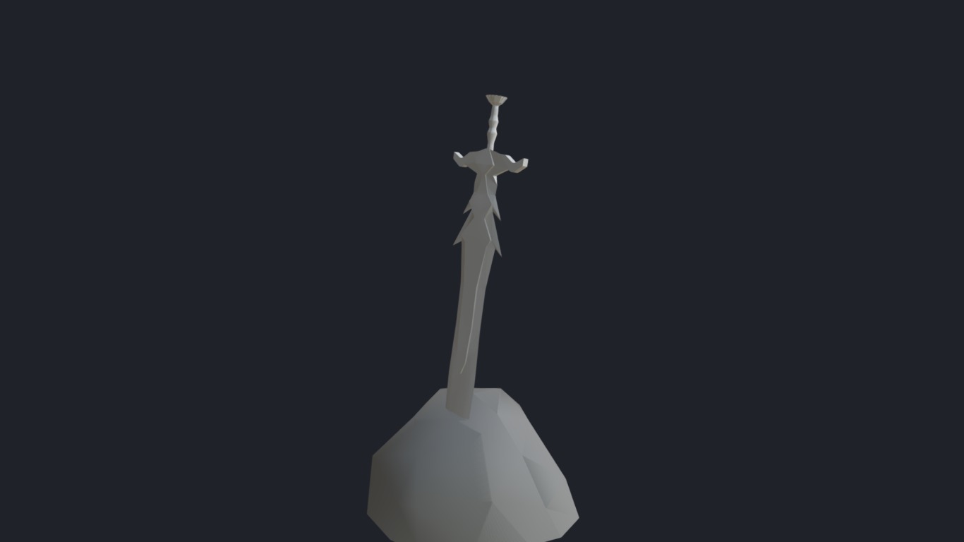 Sword - 3D model by Abdo.Ammar [12e104a] - Sketchfab