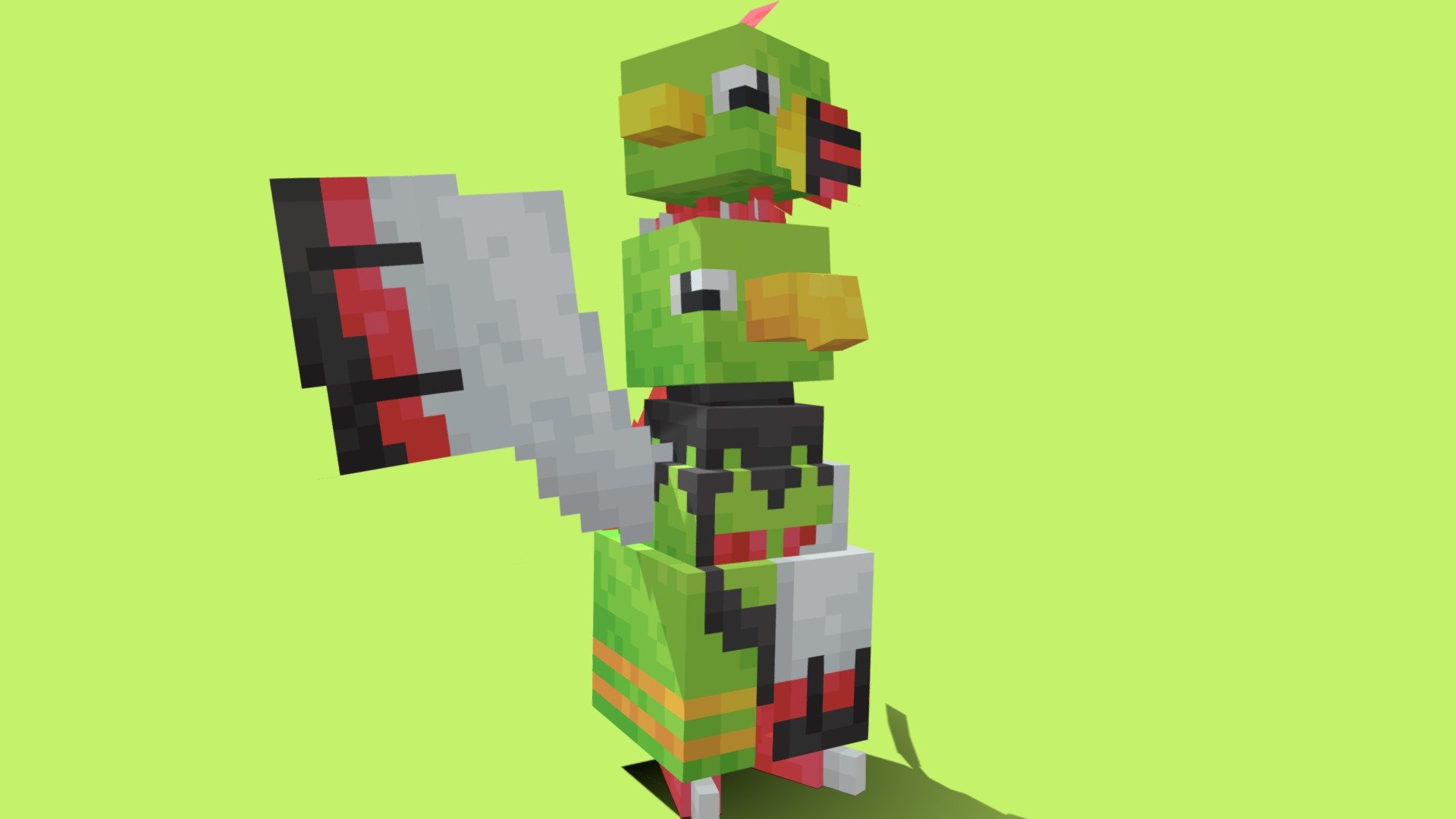 Natu Line (Cobblemon) - 3D model by HeavenlyPiers [12e17e6] - Sketchfab