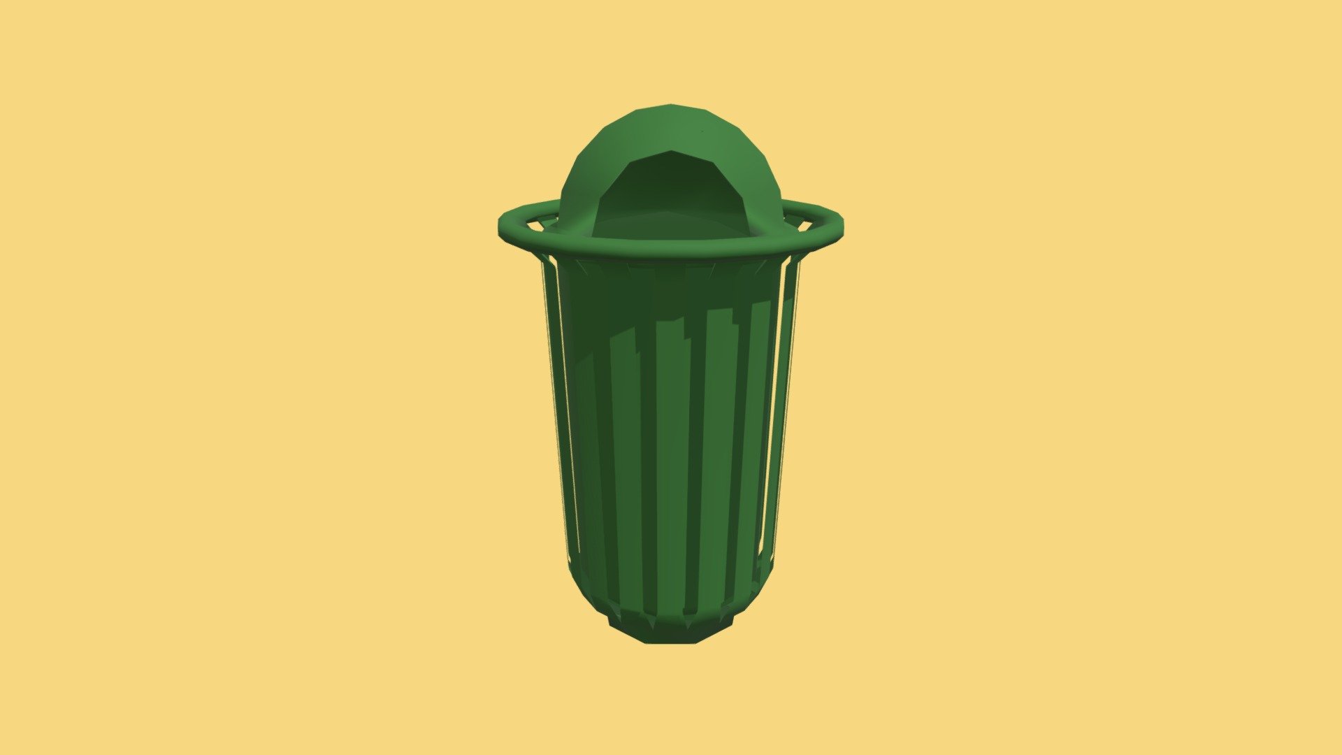 Trash bin - Download Free 3D model by Floppicus [12e197a] - Sketchfab