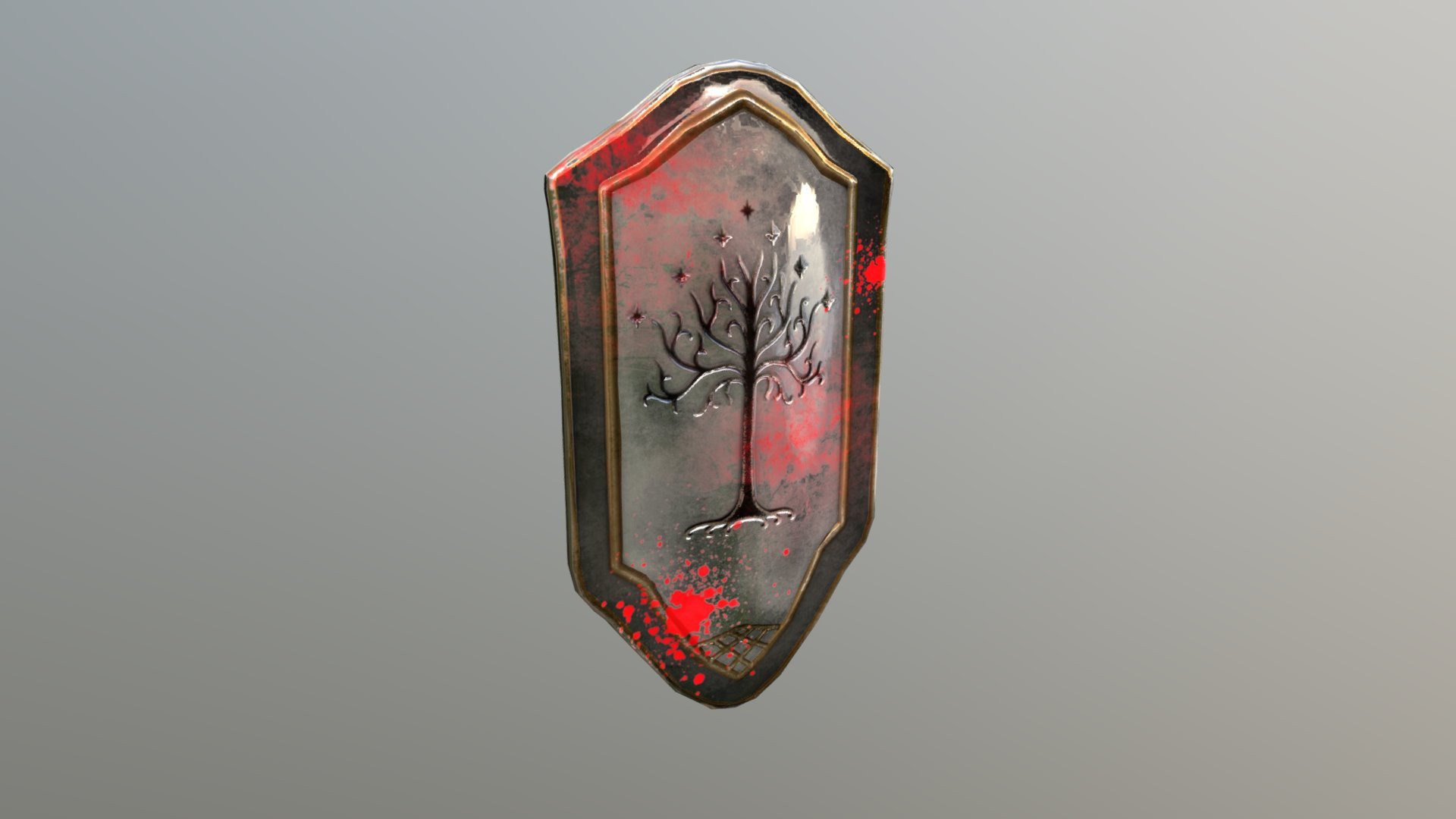Gondor Shield_Pol Luengo Torres - 3D model by Pol Luengo Torres ...