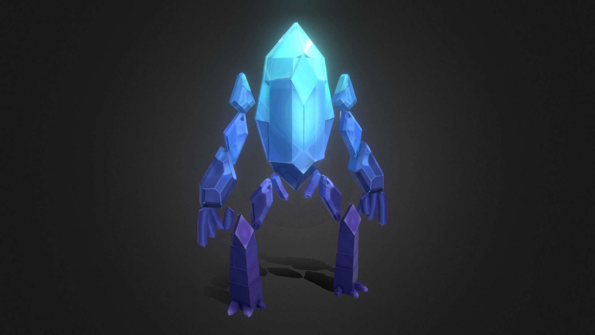 Crystal MOB - 3D model by jean7040404 [12e2dc5] - Sketchfab