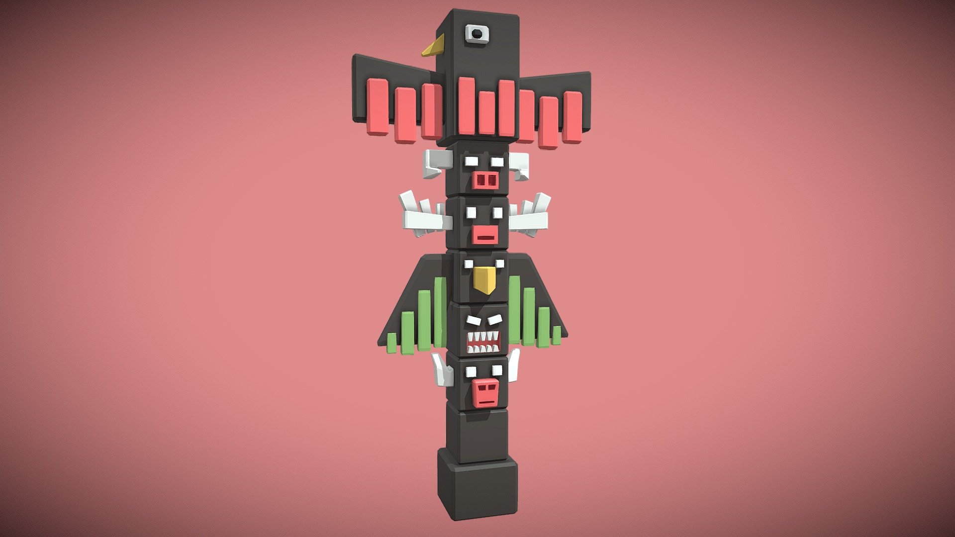 Totem - Download Free 3D model by d33pblue [12e3f63] - Sketchfab