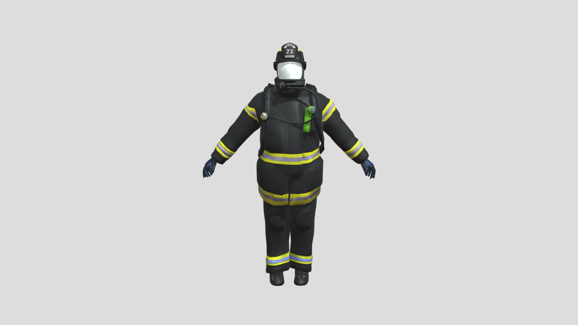 Tristen Firefighter Garrysmod Playermodel (2) - 3D model by Tristen112 ...