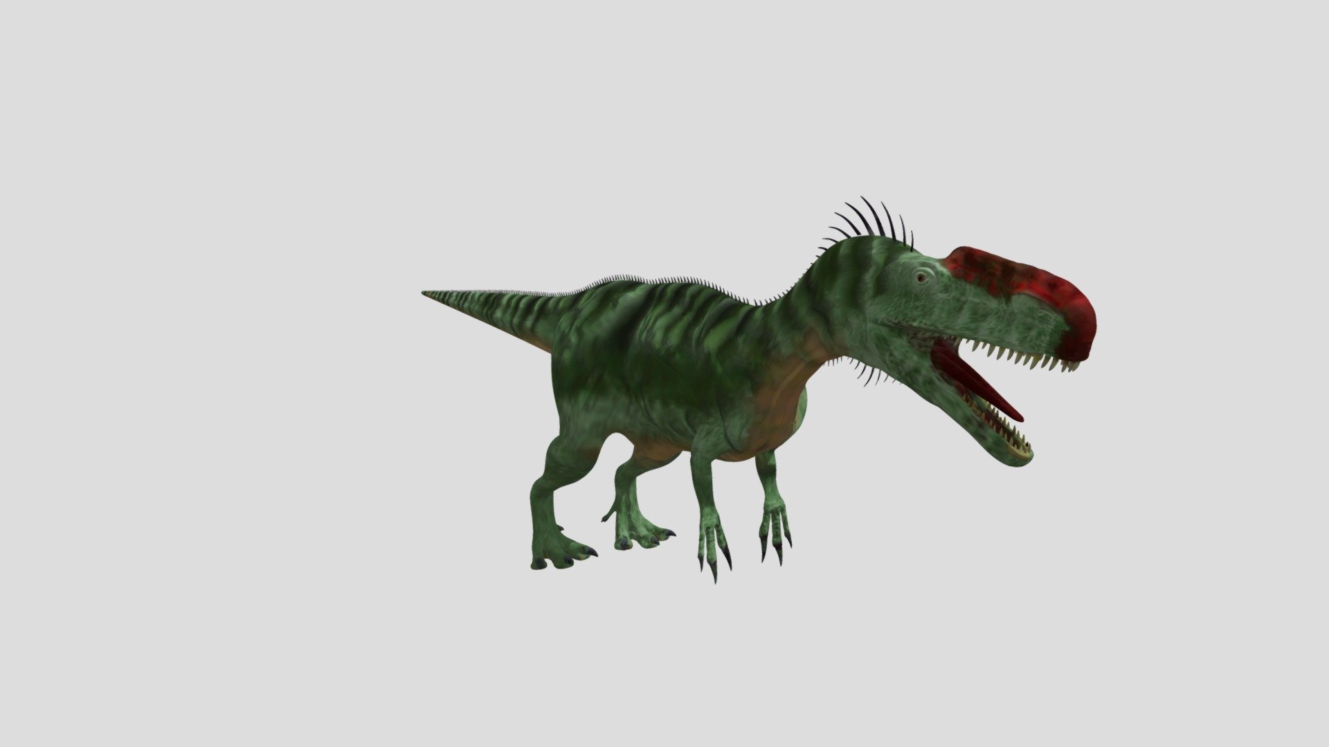Monolophosaurus - Buy Royalty Free 3D model by 3dlowpoly [12e44c6 ...