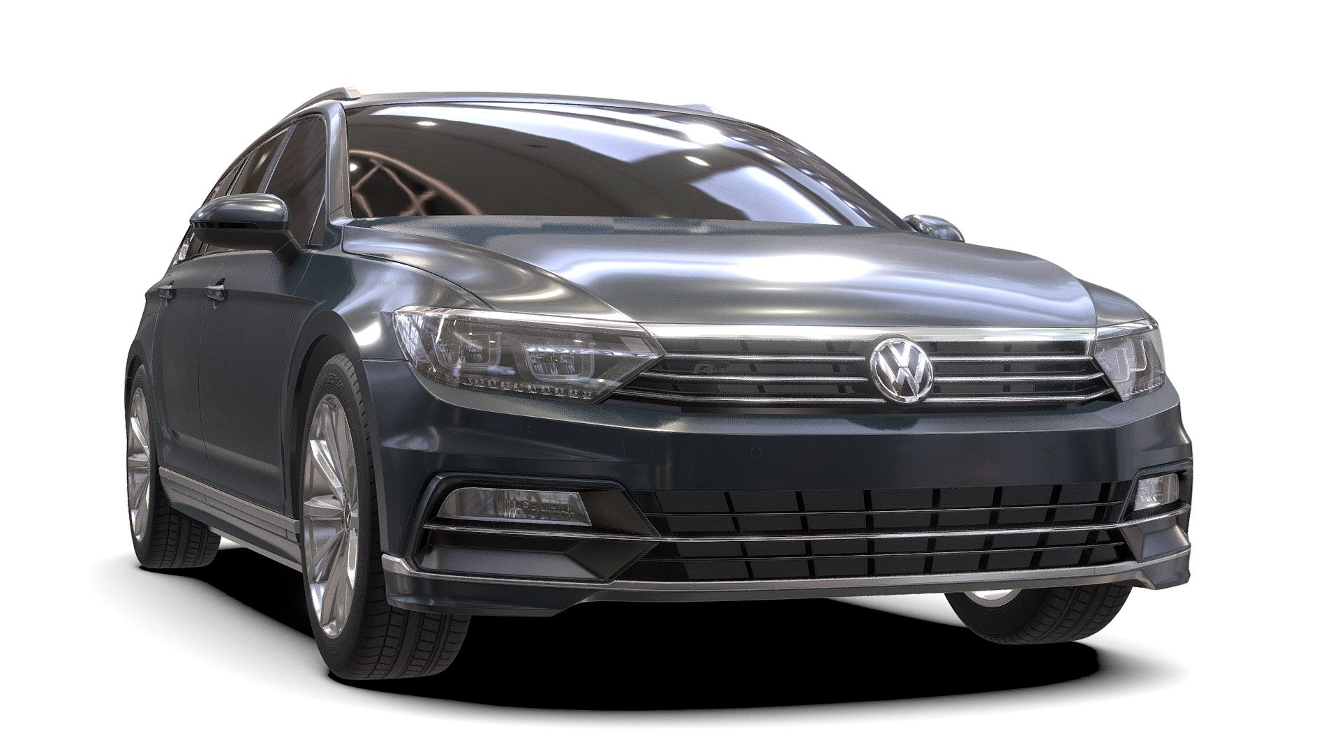 Volkswagen Passat Variant R-Line 2018 - 3D model by autoactiva [12e58d5 ...