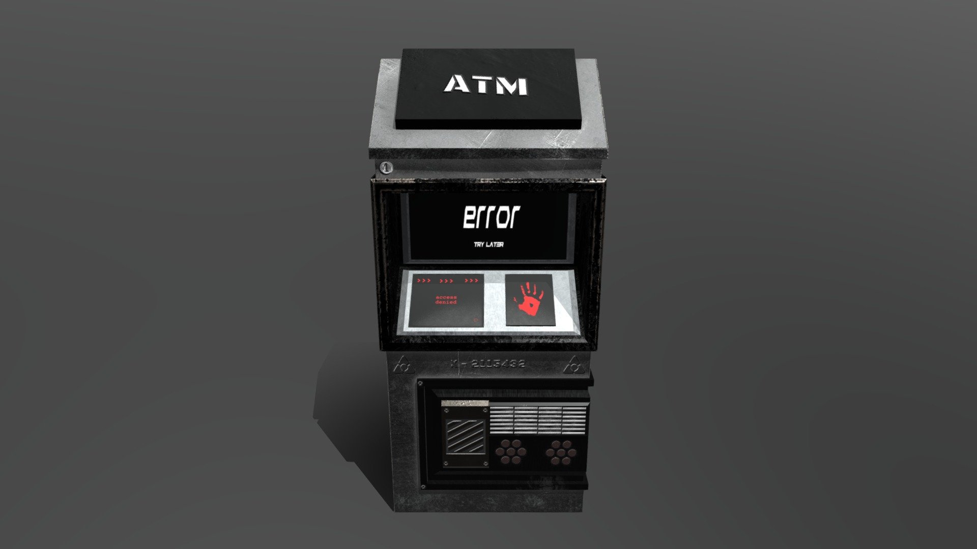 CYBERPUNK ATM - Download Free 3D model by pvtrykbvbski [12e6dc2 ...
