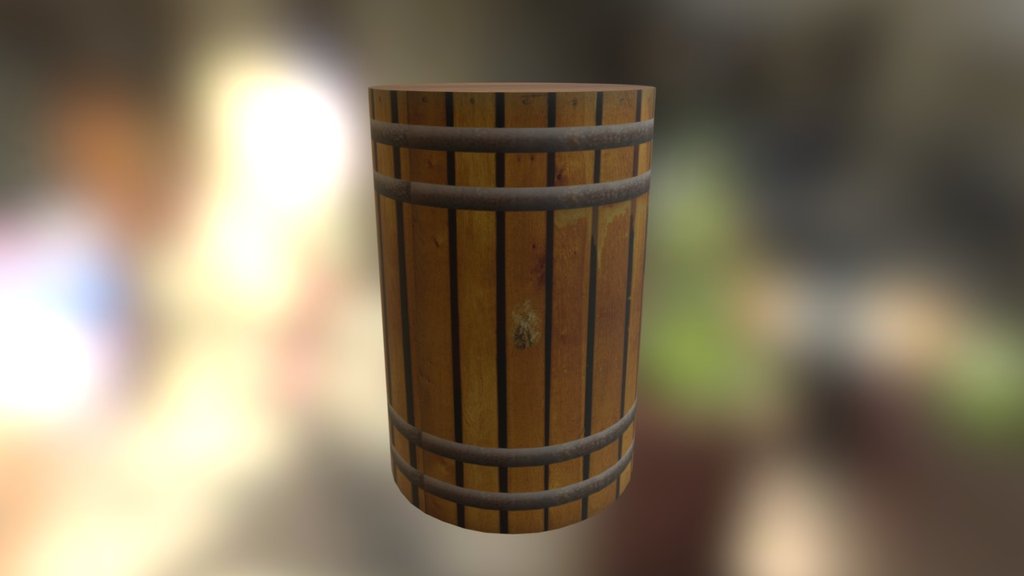 Barrel01 - 3D model by Chantz Teed (@chantzteed) [12e6fb8] - Sketchfab