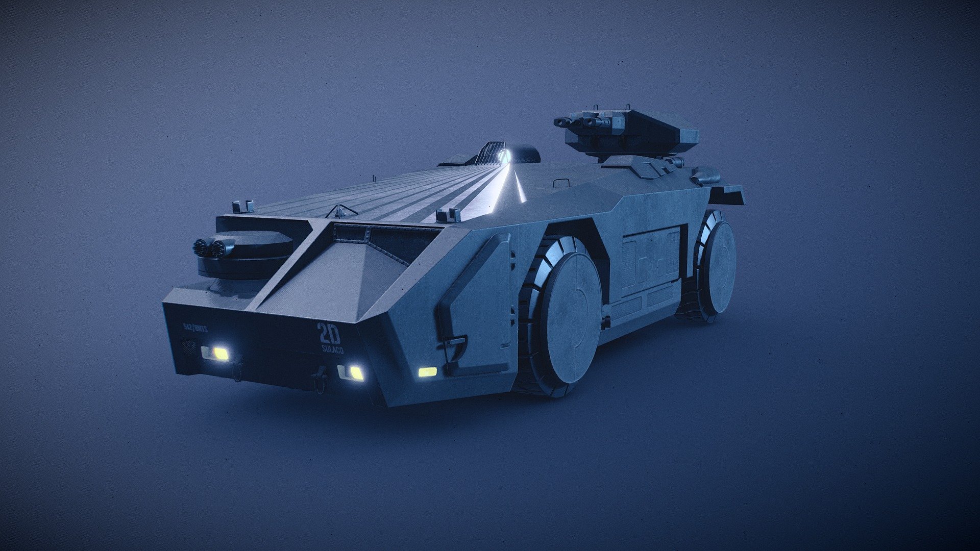 Aliens (1986) APC - Buy Royalty Free 3D model by David Henson (@david ...