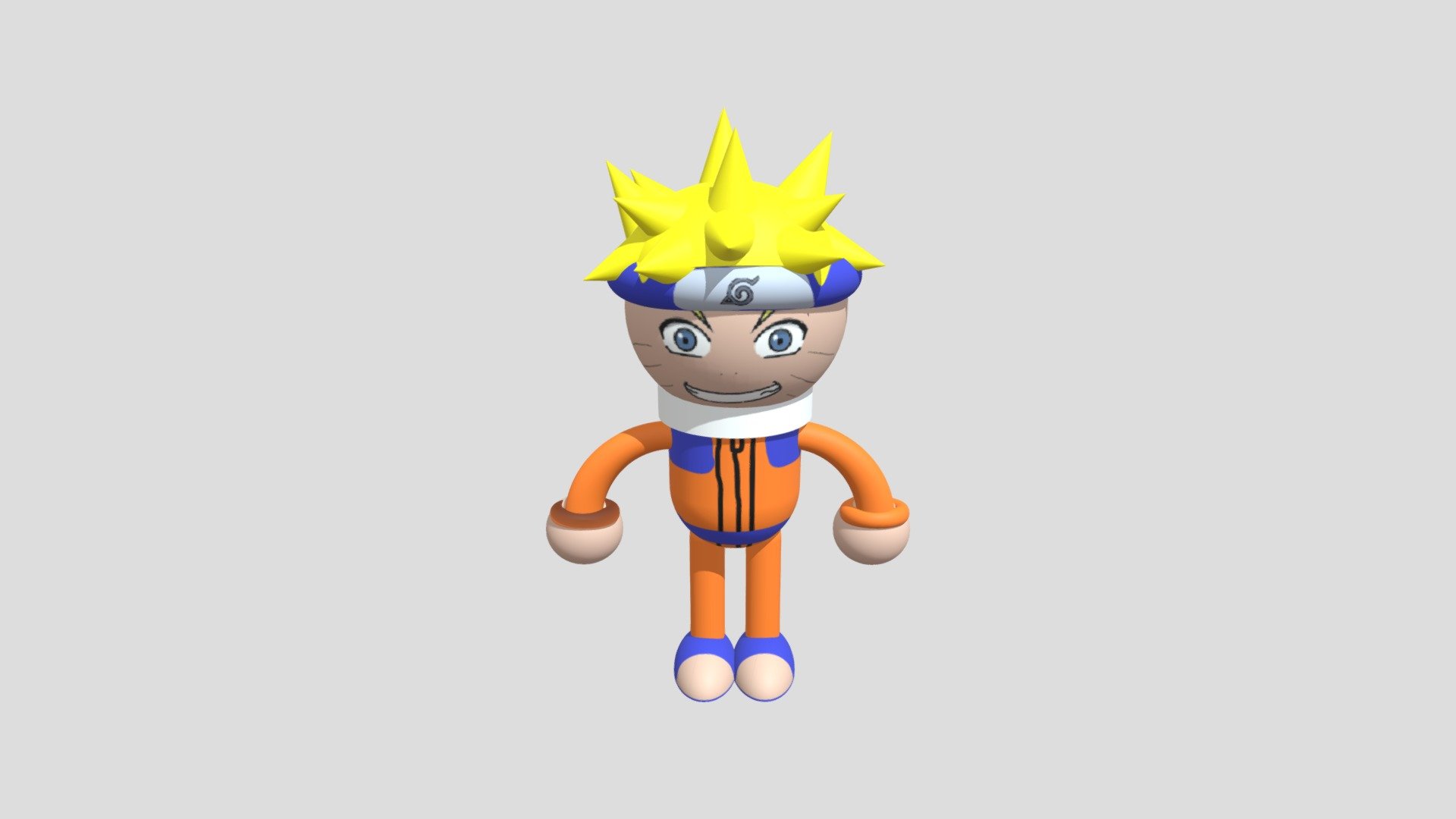Naruto - 3D model by andimatio (@antonio.imazio) [12e9f9b] - Sketchfab