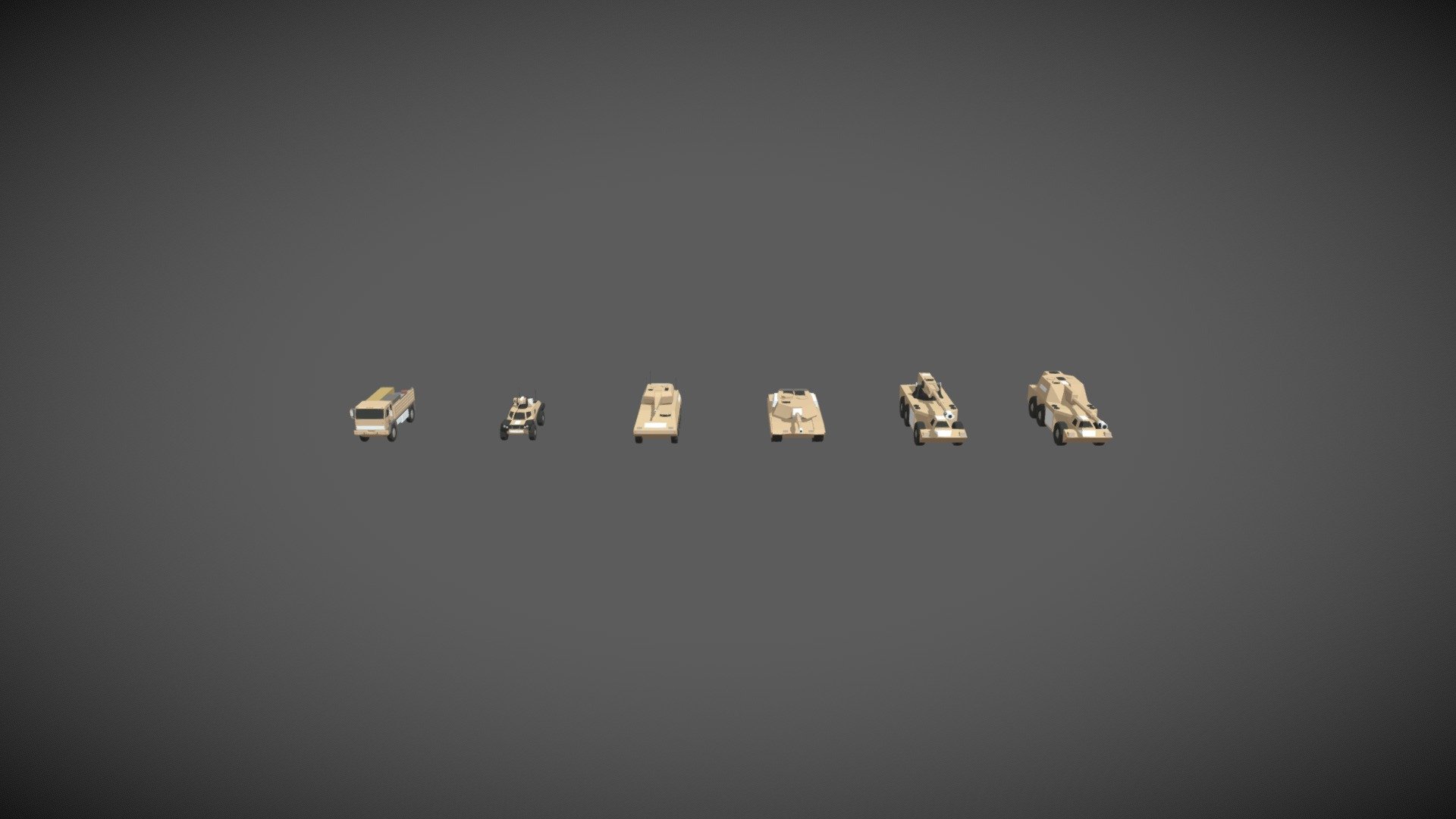 RTS | Vehicles - 3D model by ghostrifter [12ea9e9] - Sketchfab