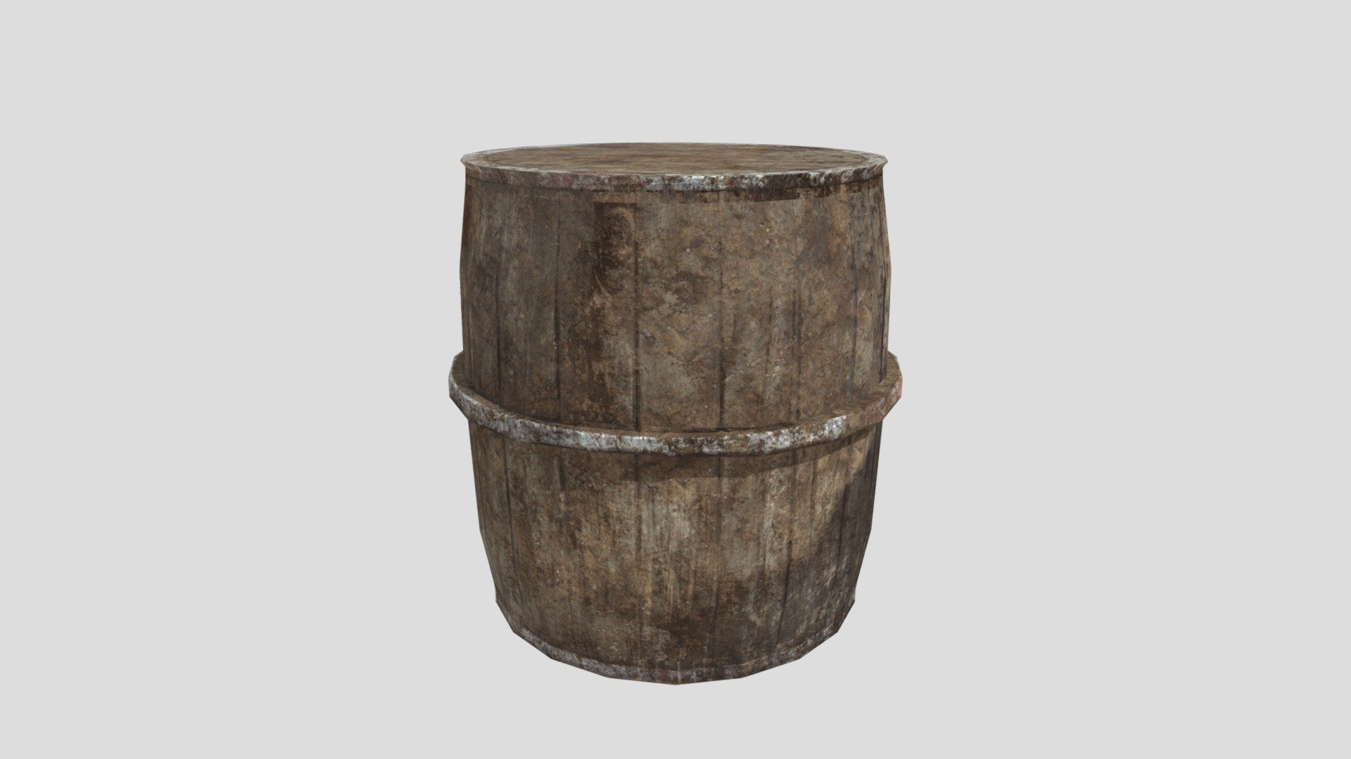 Dirty barrel - 3D model by robert_przytula04 [12eb53b] - Sketchfab
