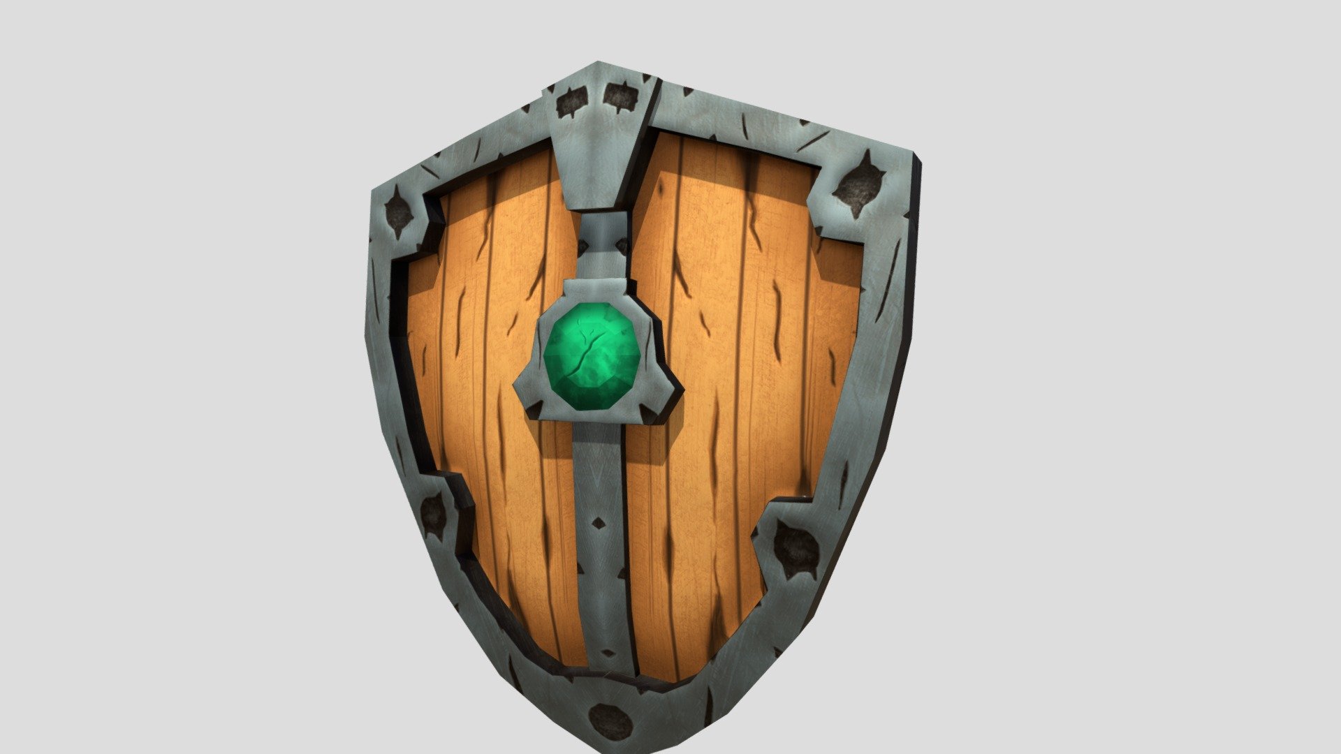 Shield - Download Free 3D model by Lucas Silva (@lukesilva) [12ecf41 ...