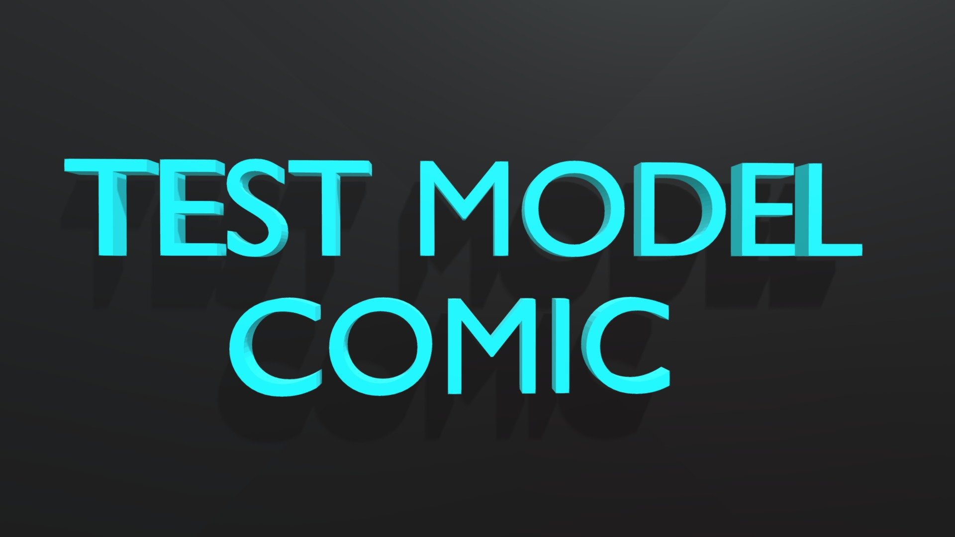 3D-Comic test - 3D model by PrivatePumpkin [12ed744] - Sketchfab