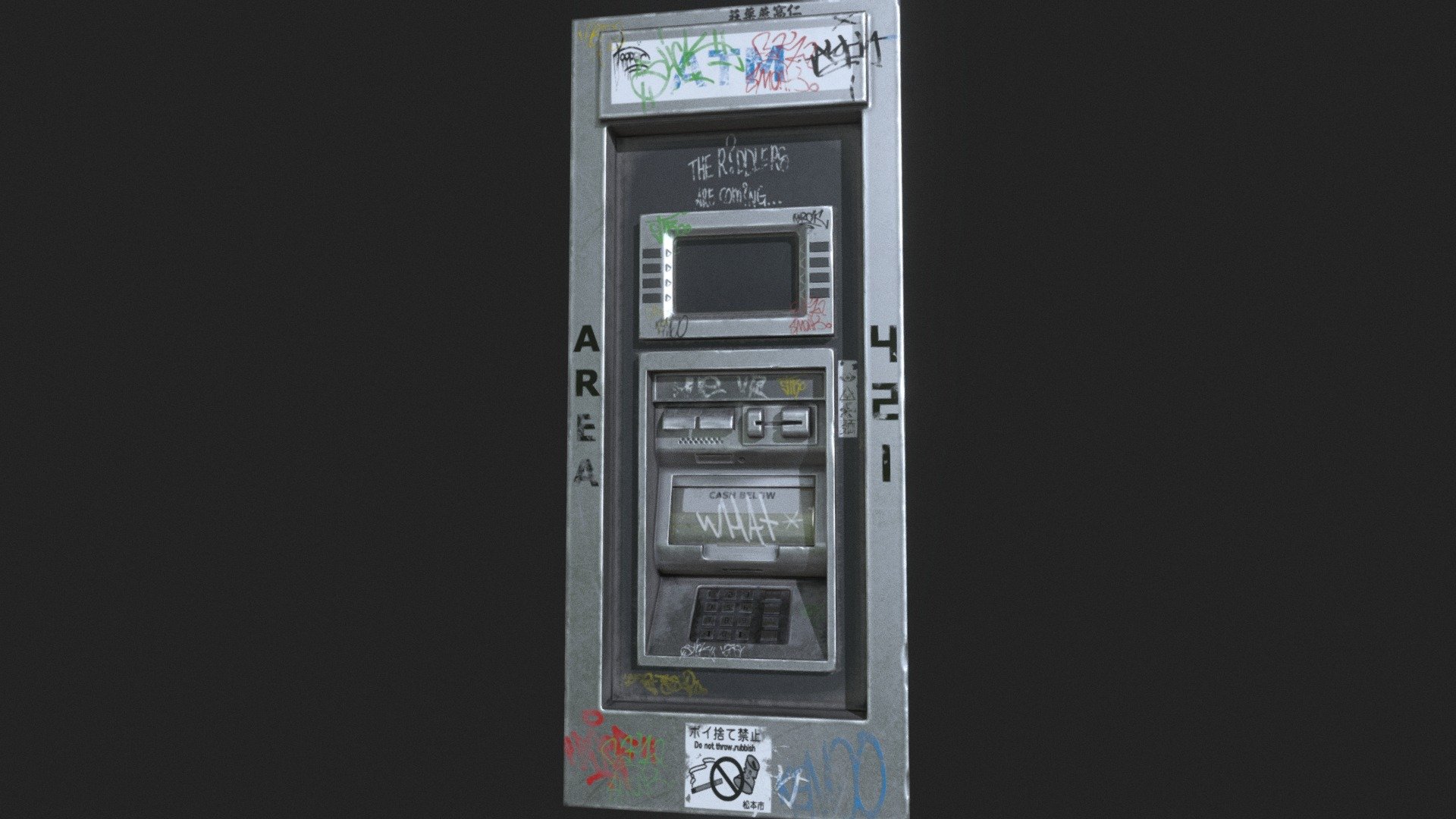 ATM prop - 3D model by kattak [12efda2] - Sketchfab