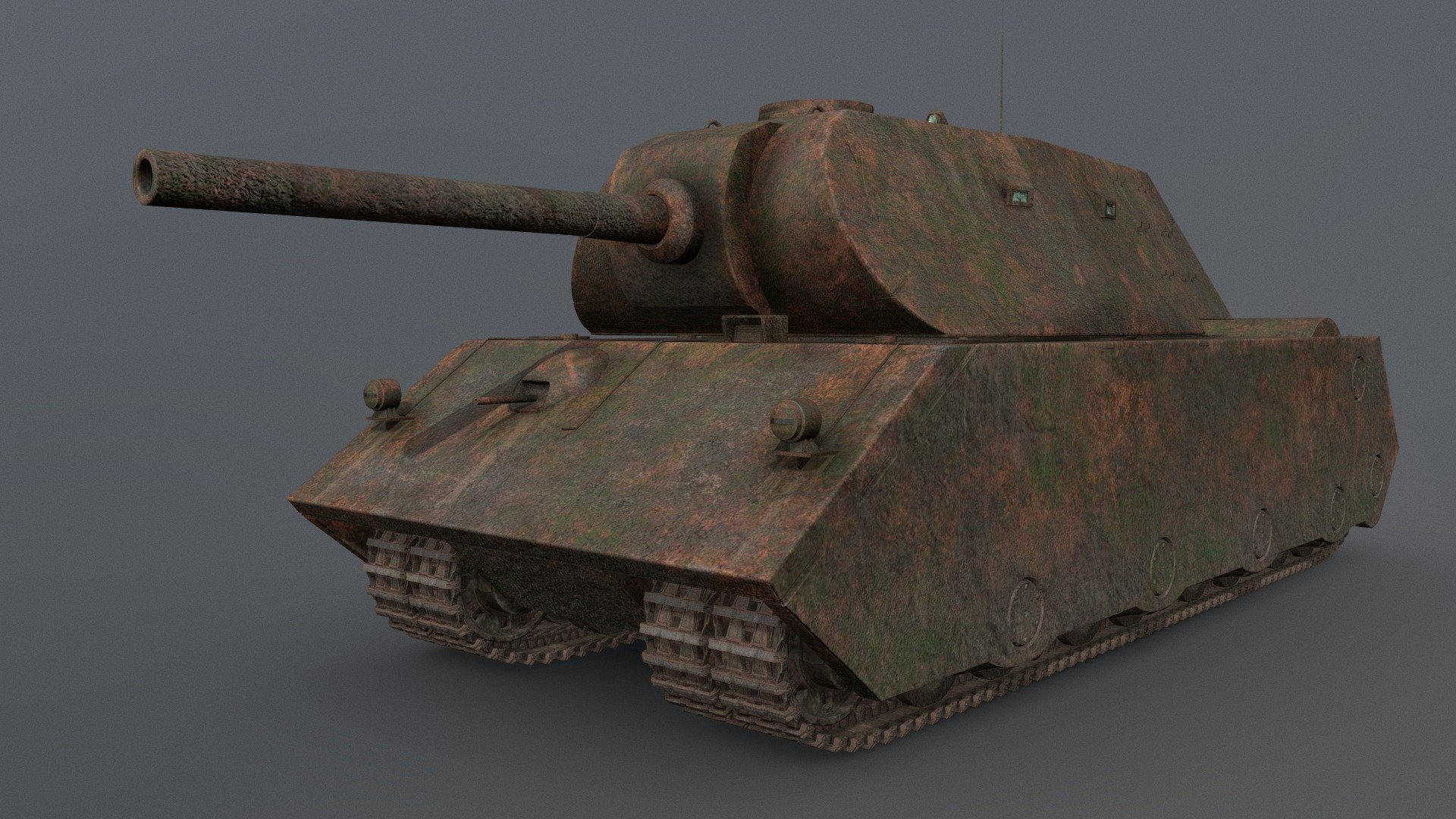 VK 168.01 (P) Super-heavy tank - 3D model by Universe UA (@UniverseUA ...