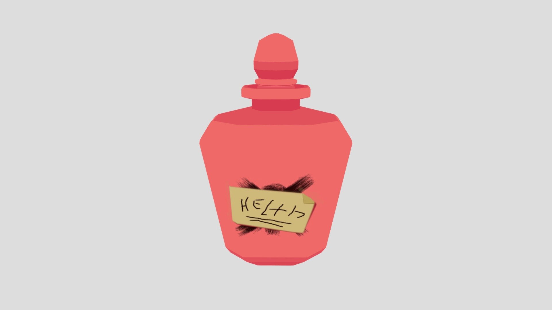HealthPotion - 3D model by Reilly Sammet (@Rogues.Art.Studio) [12f180b ...