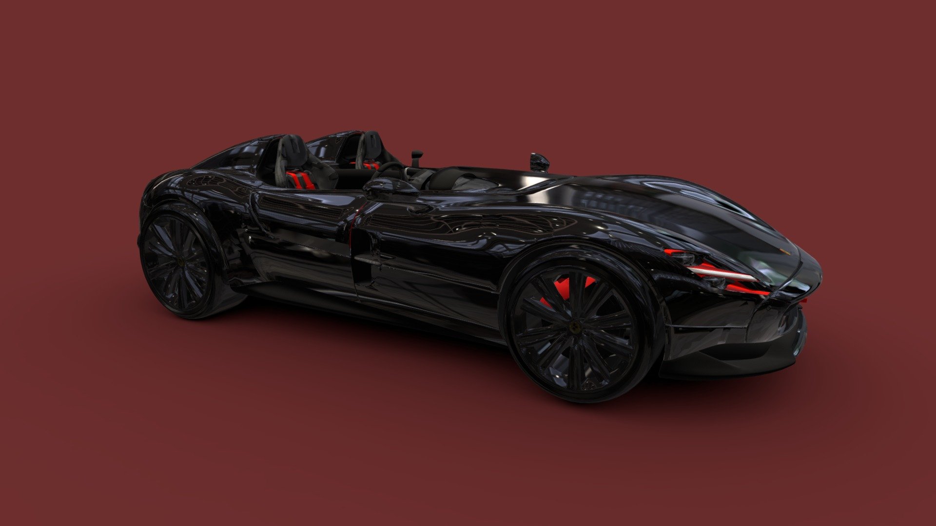 Ferrari Monza SP2 - Download Free 3D model by Jonrss (@huy14320000006 ...