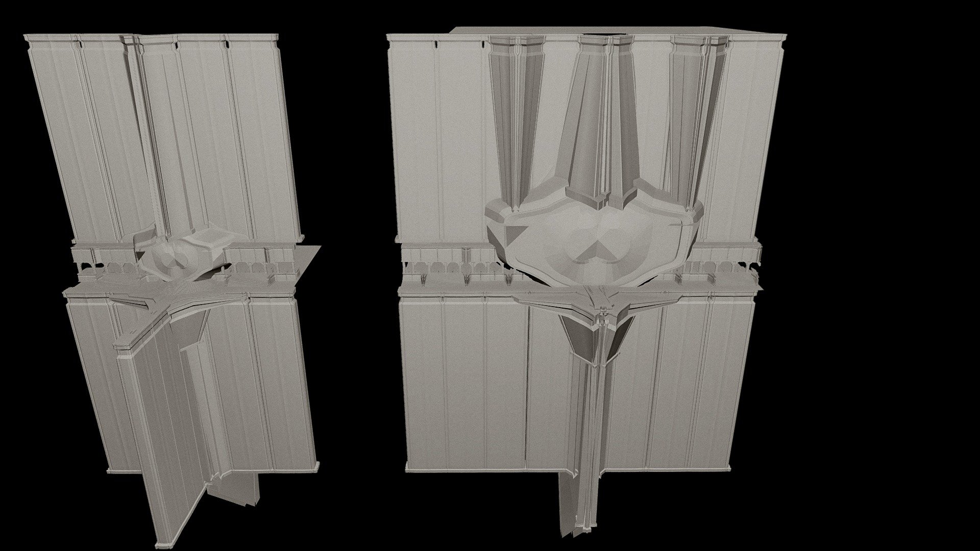 Vaultdoors - 3D model by jonathan.blessin [12f6657] - Sketchfab