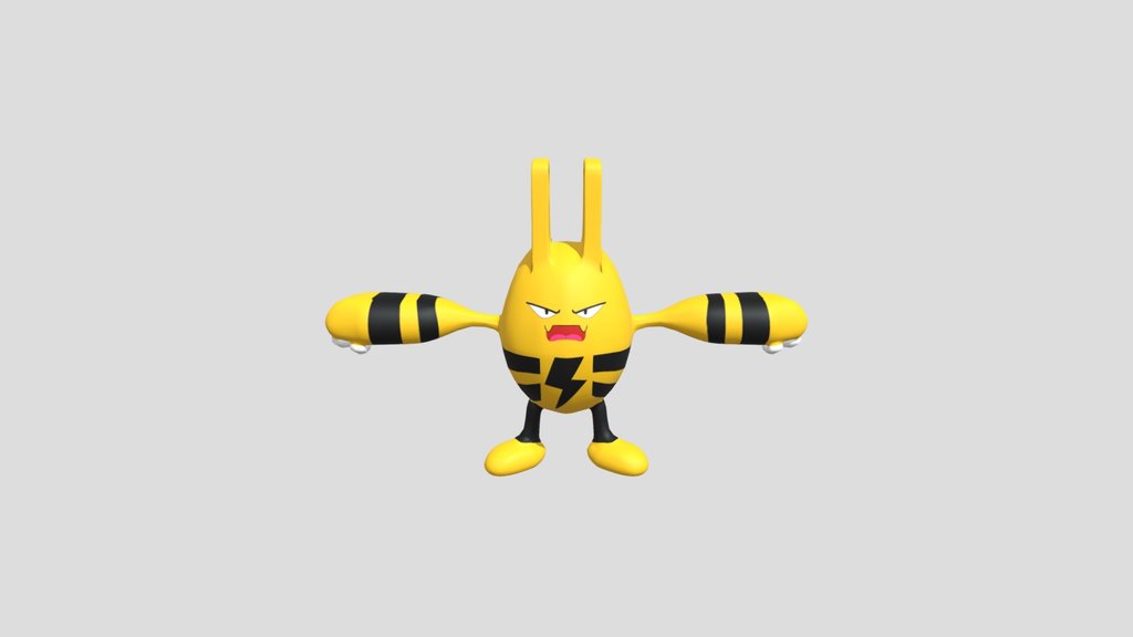 Pokemon - A 3D model collection by Thainara.Barroso - Sketchfab