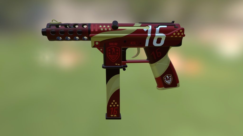 TEC9 | Niners - 3D model by nextgenz [12f7161] - Sketchfab