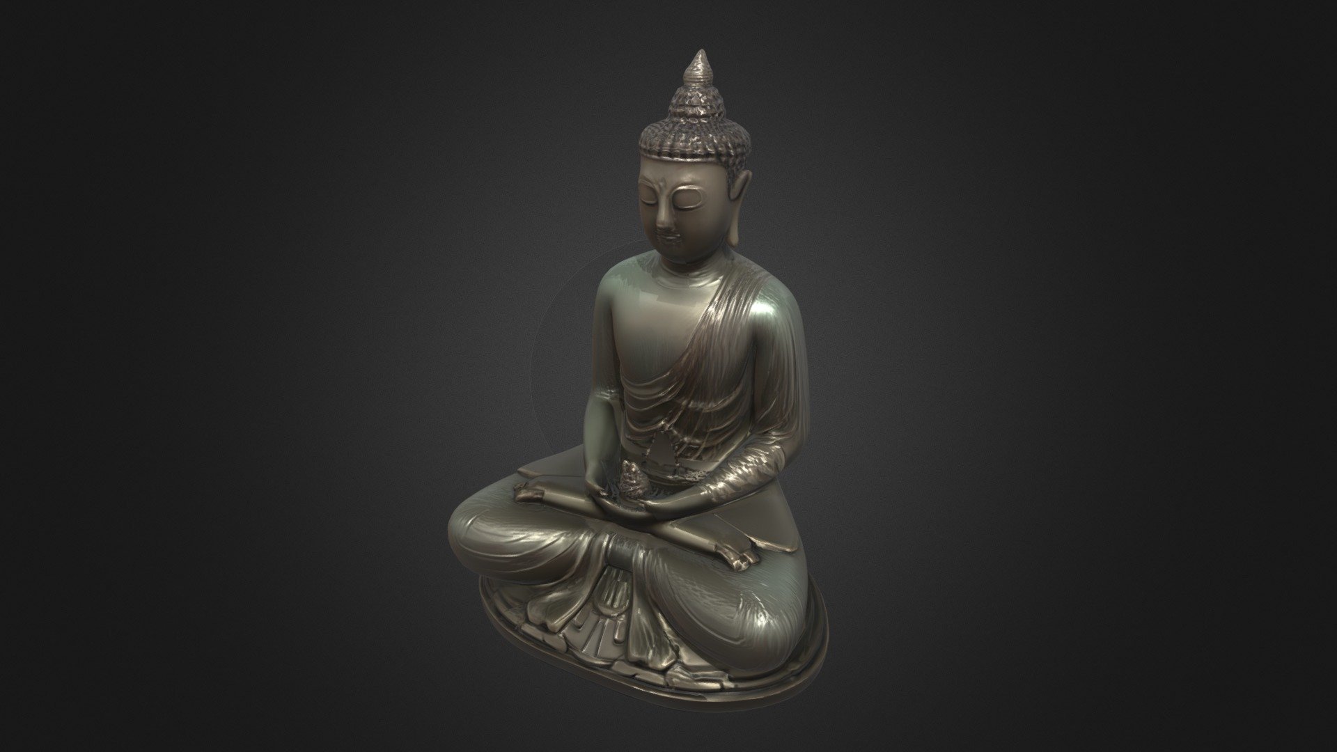 Buddha Statue - 3D model by Gustavo Bigelli (@gubigelli) [12f8a81 ...