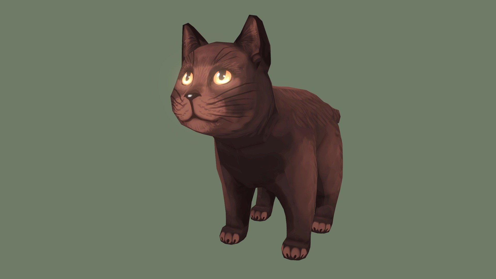 Cat model - 3D model by Sokyogoku (Paulina) (@Sokyogoku) [12f9901 ...