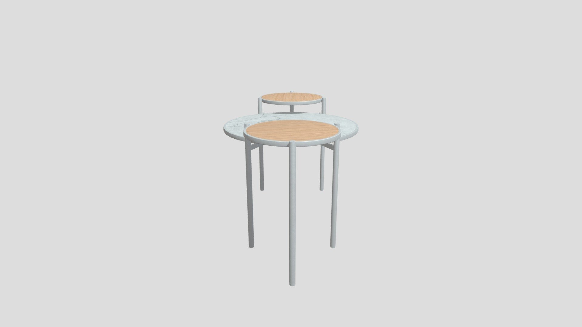 Coffee Table with Metal leg - 3D model by fovosart [12fb43f] - Sketchfab