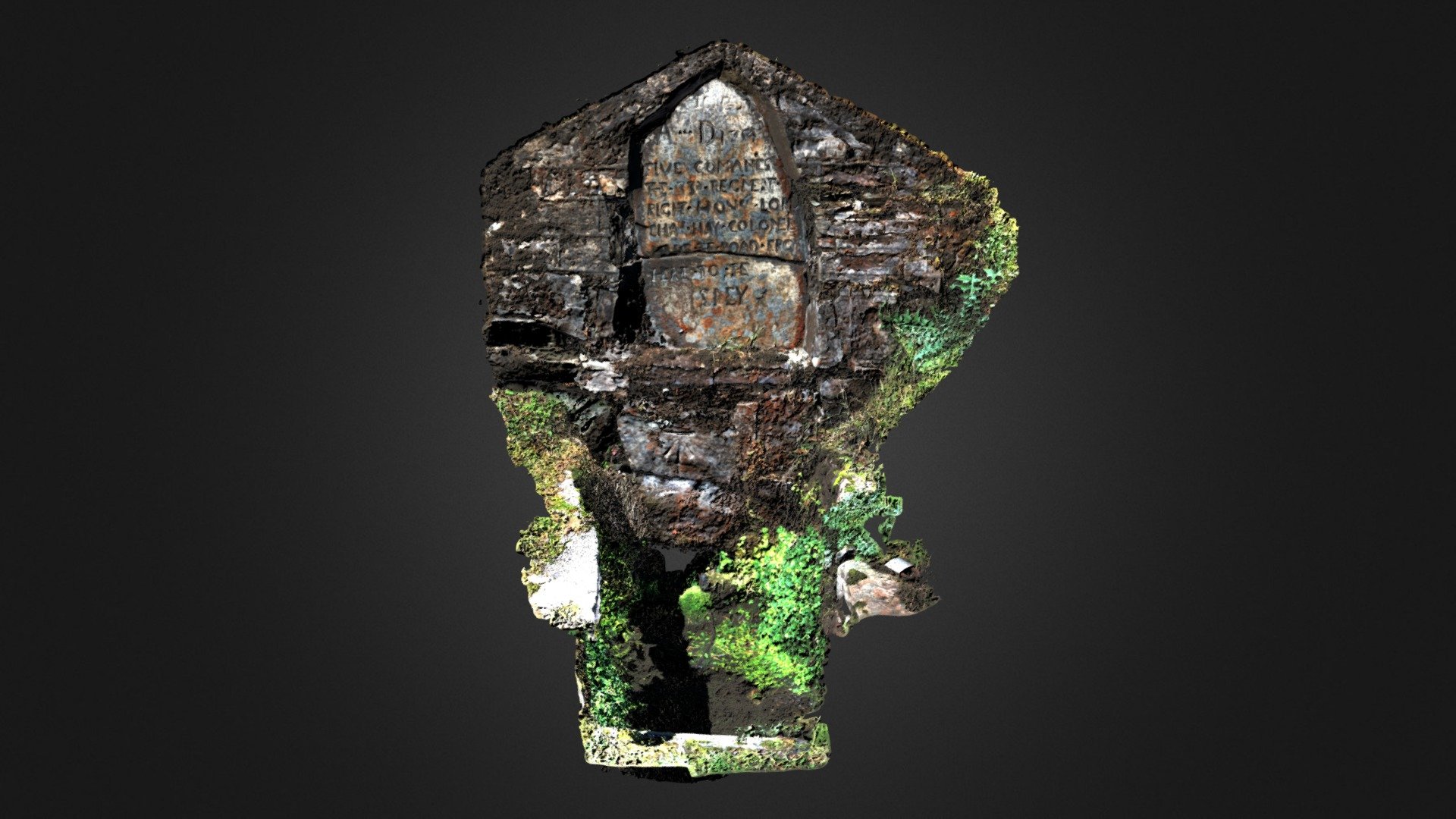 Well Of The Lecht, near The Lecht Pass, Moray - 3D model by MayaHoole ...