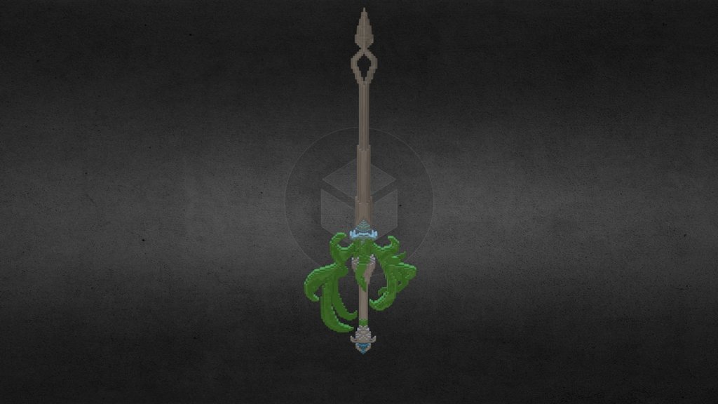 Leaf Rapier [By HalfDAS] - 3D model by SirHalfDAS (@HalfDAS) [12fe5c4 ...