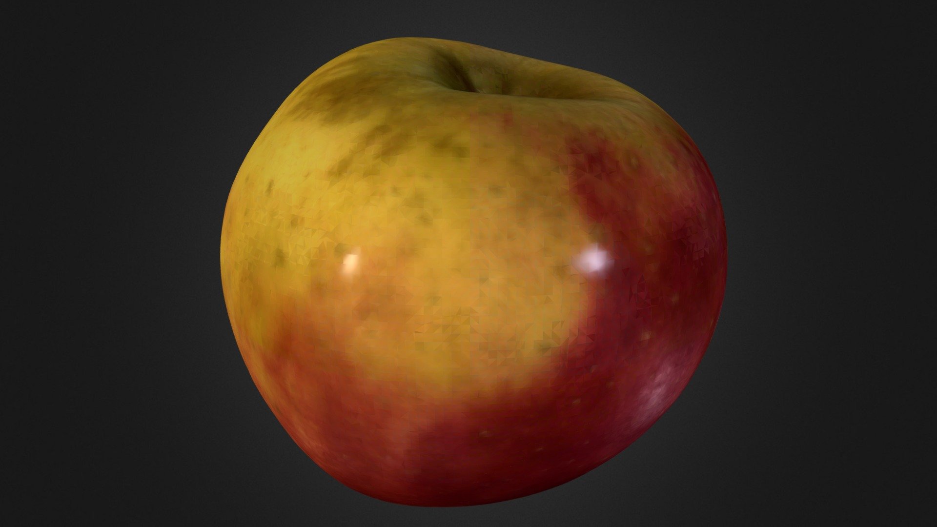 Apple - 3D model by 4visualization [13000e3] - Sketchfab