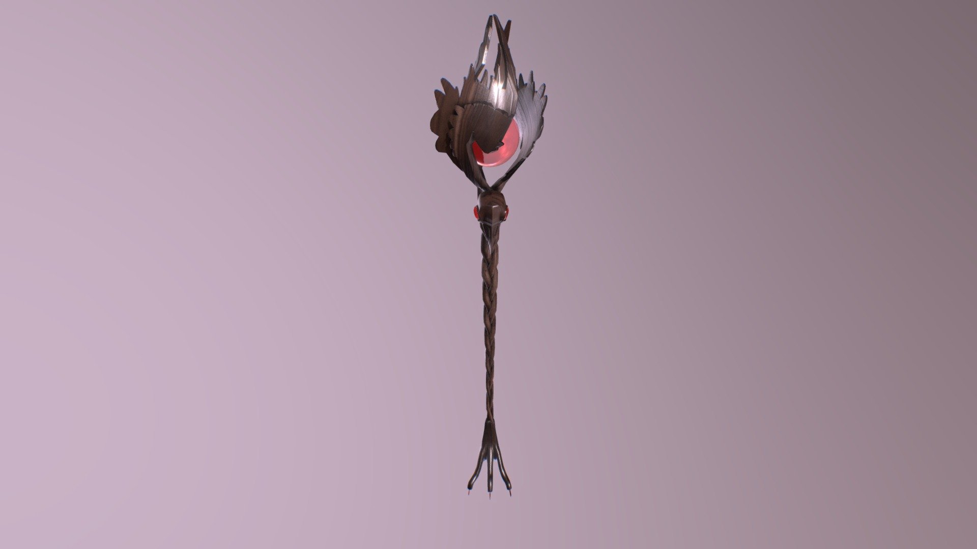 GRIM STAFF - 3D model by lel.v [13006fb] - Sketchfab