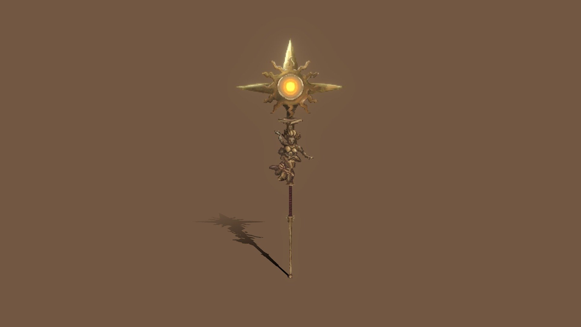Staff model for Minecraft! - 3D model by Pelican (@pelican18) [1300cc0 ...
