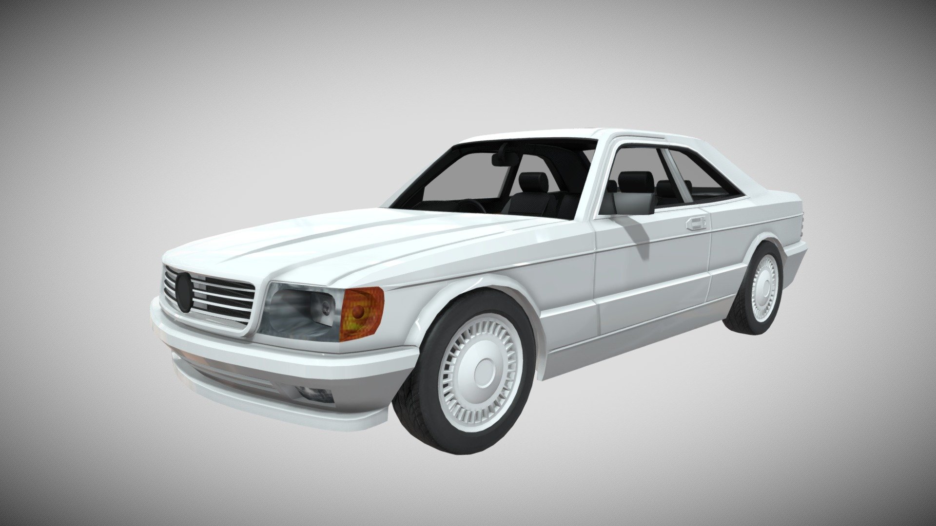 Mercedes-Benz 560 sec 1990s - 3D model by Thanyathorn Graphic ...
